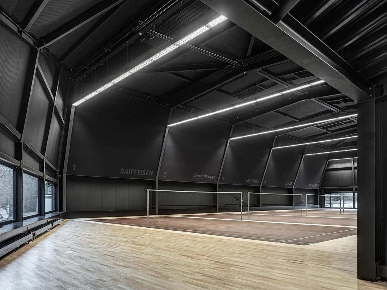 Badminton Hall Langnau por Whist Architekte. | Sobre Arquitectura y más ...