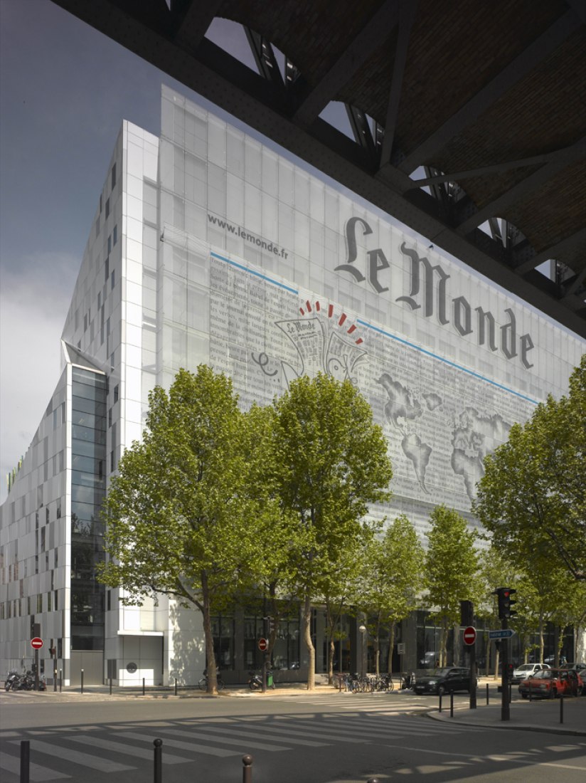Headquarters of the Newspaper "Le Monde" | The Strength of Architecture ...
