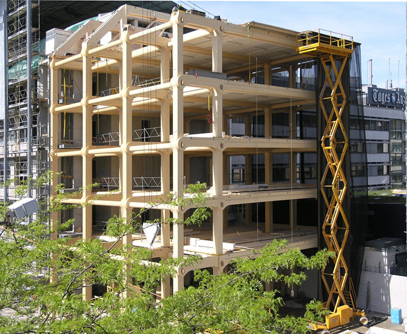 Nuevo edificio de Tamedia, por Shigeru Ban | Sobre Arquitectura y más ...