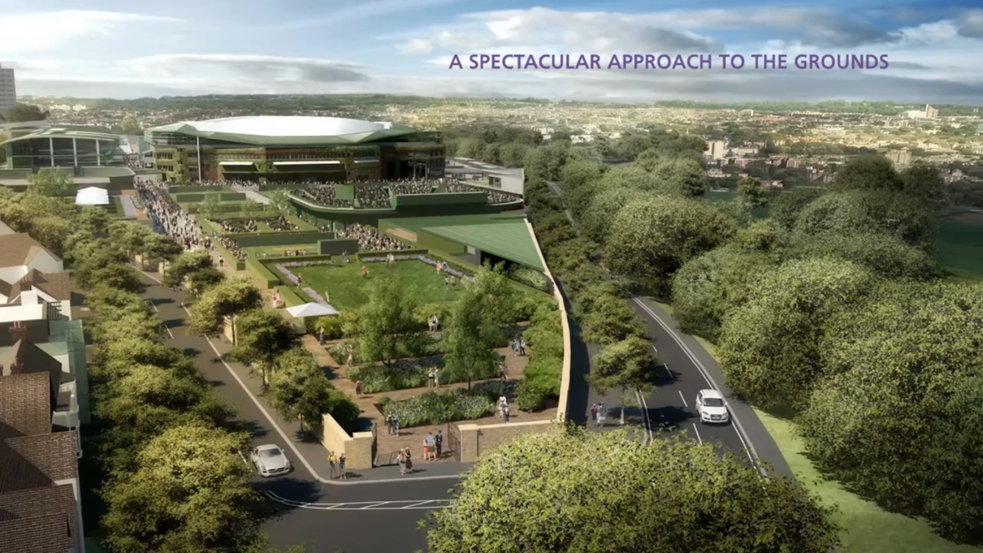 New Wimbledon Master Plan | The Strength of Architecture | From 1998