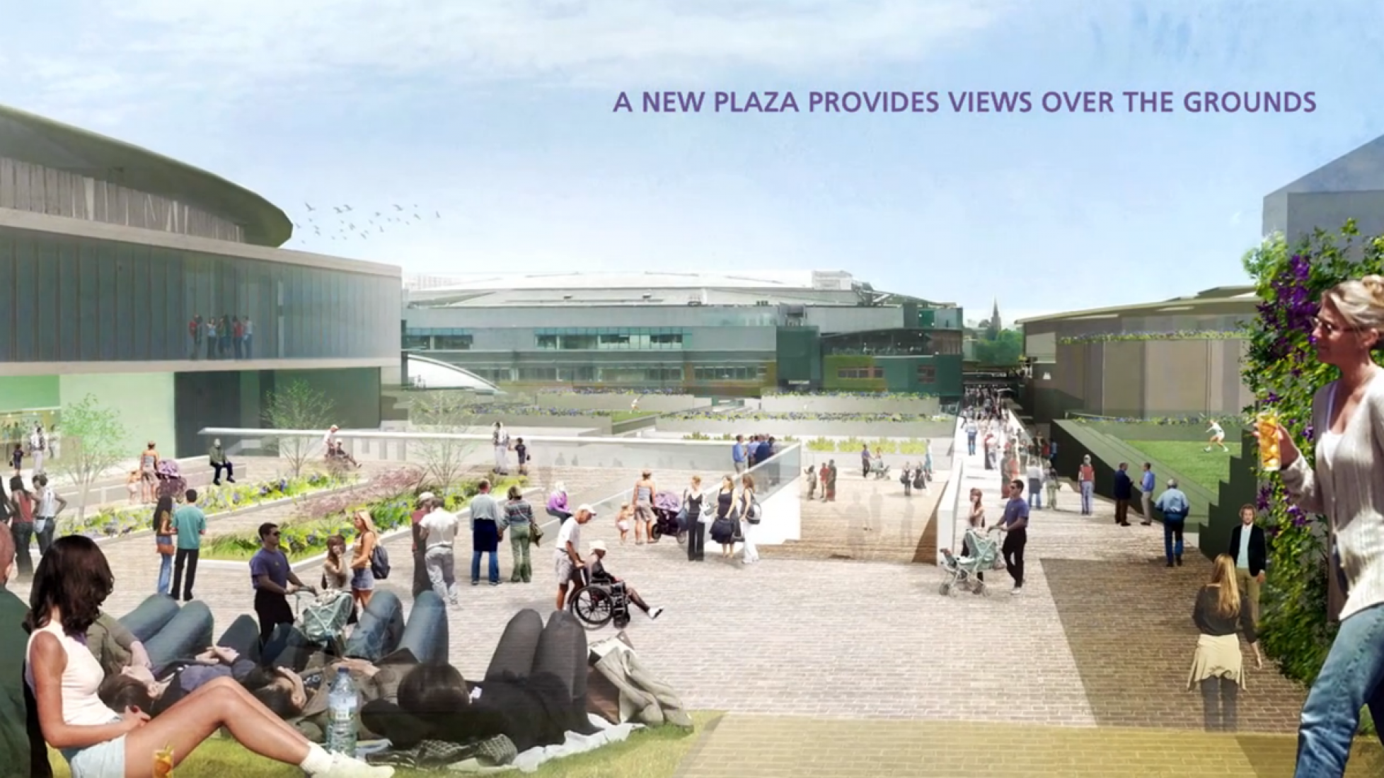 New Wimbledon Master Plan | The Strength of Architecture | From 1998