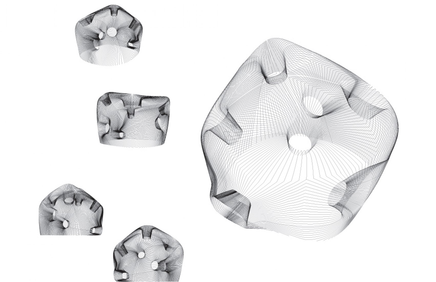Amid Cero9. On complex geometry | The Strength of Architecture | From 1998