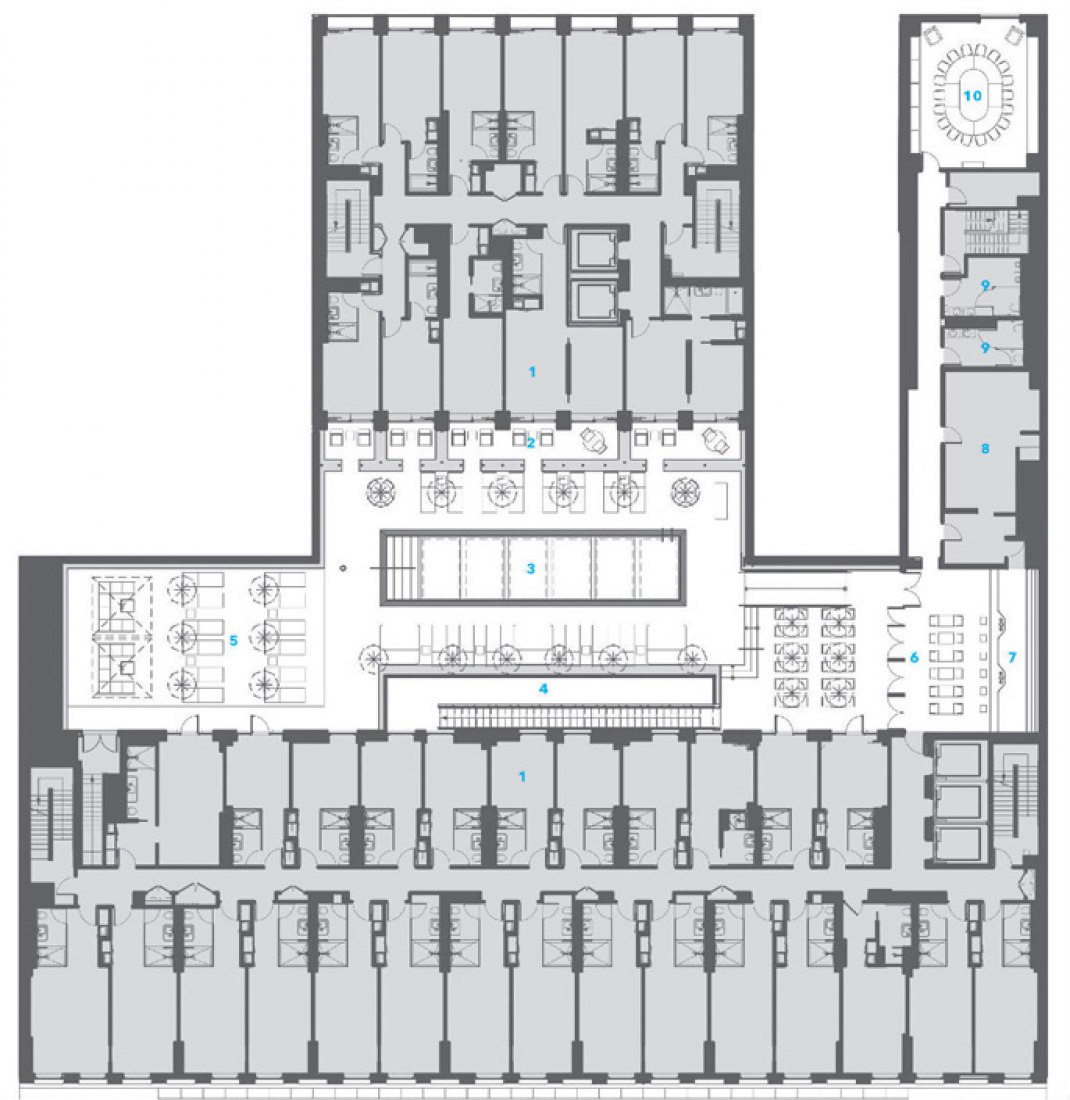 Dream Downtown Hotel por Handel Architects | Sobre Arquitectura y más ...