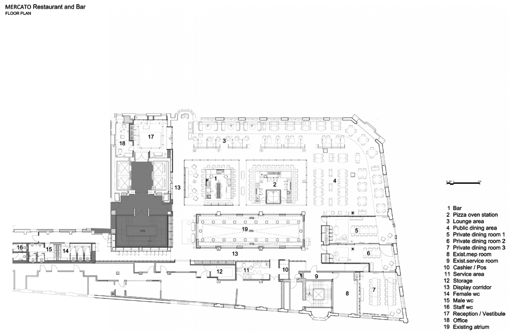 MERCATO italian restaurant by Neri&Hu | The Strength of Architecture ...
