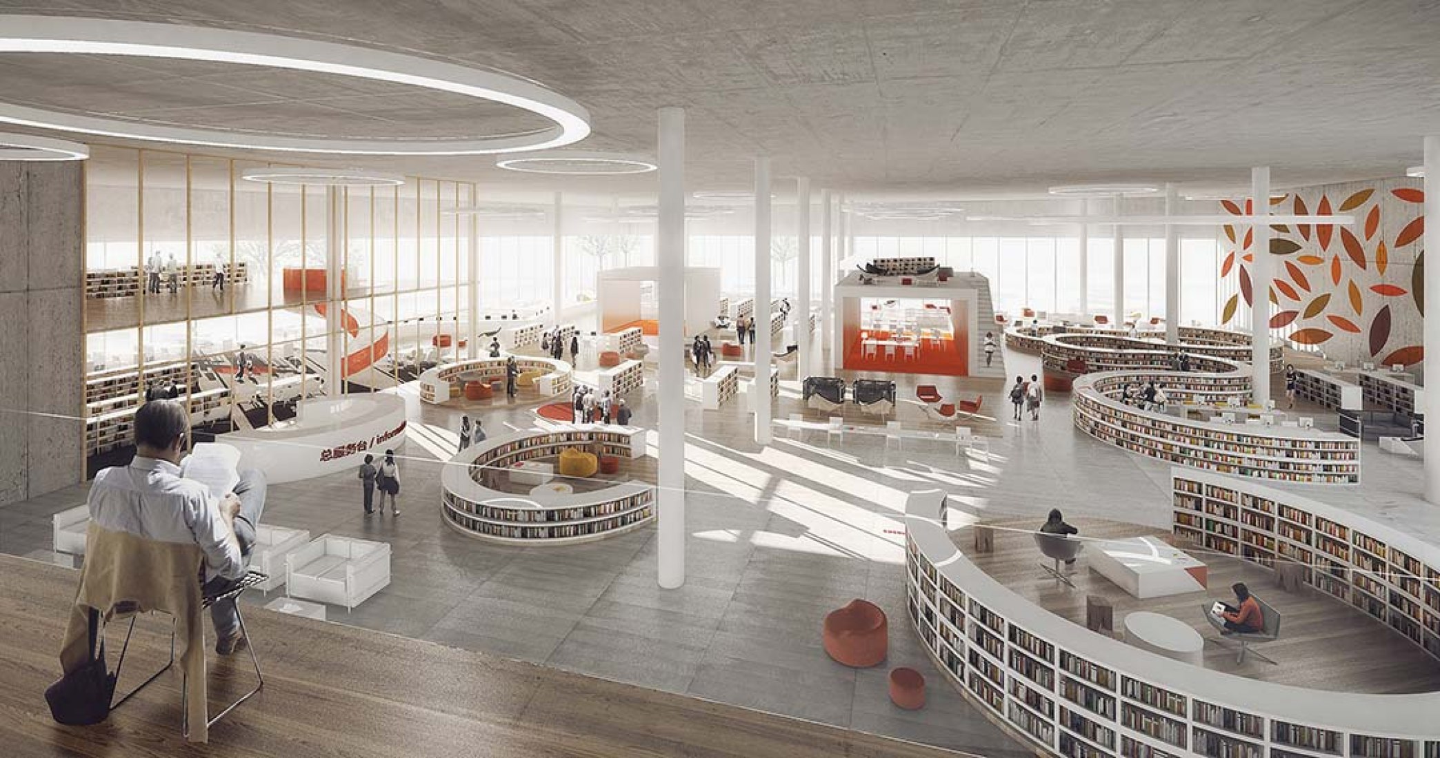 Ningbo New Central Library by schmidt hammer lassen | The Strength of ...