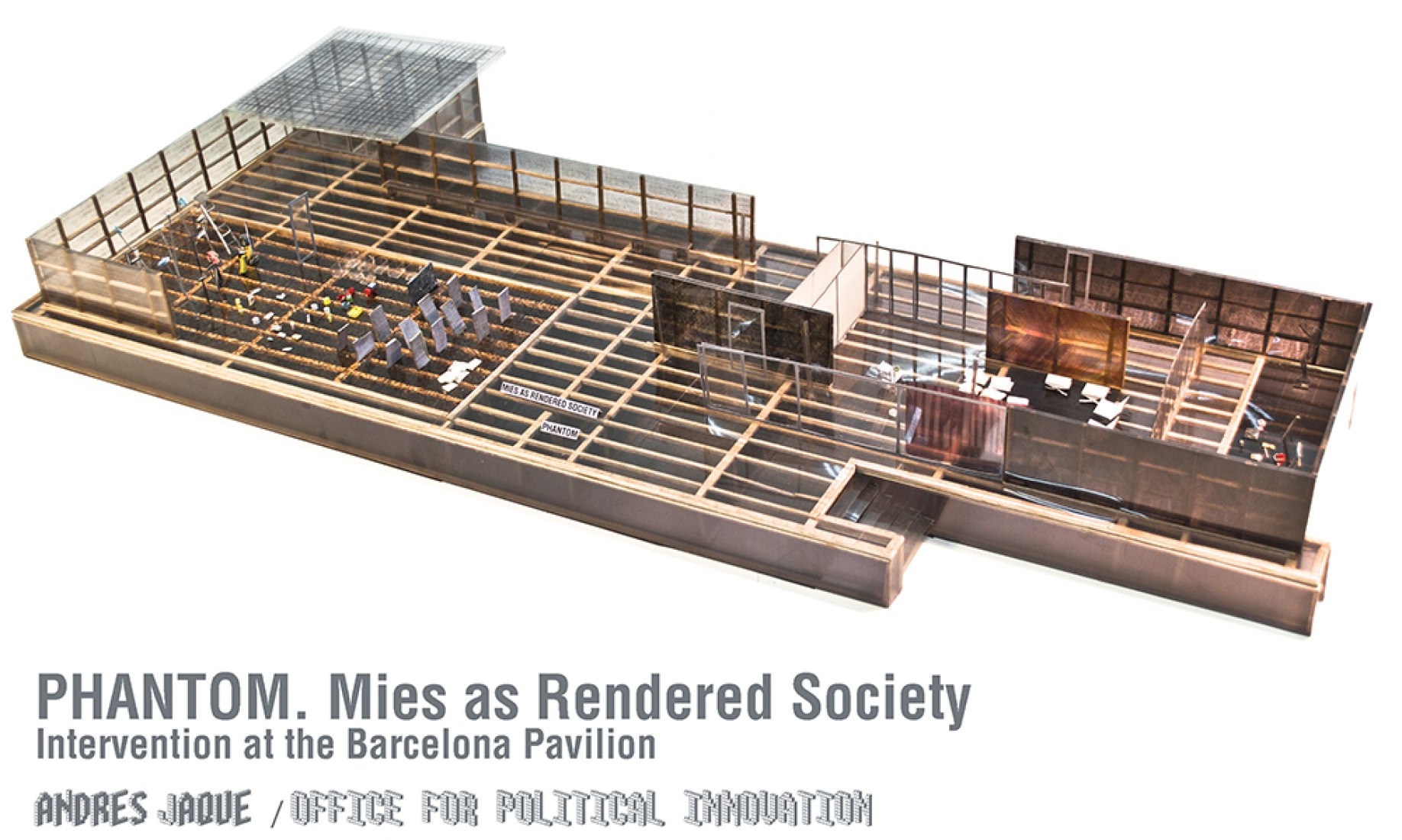 Phantom. Mies as Rendered Society por Andrés Jaque | Sobre Arquitectura ...
