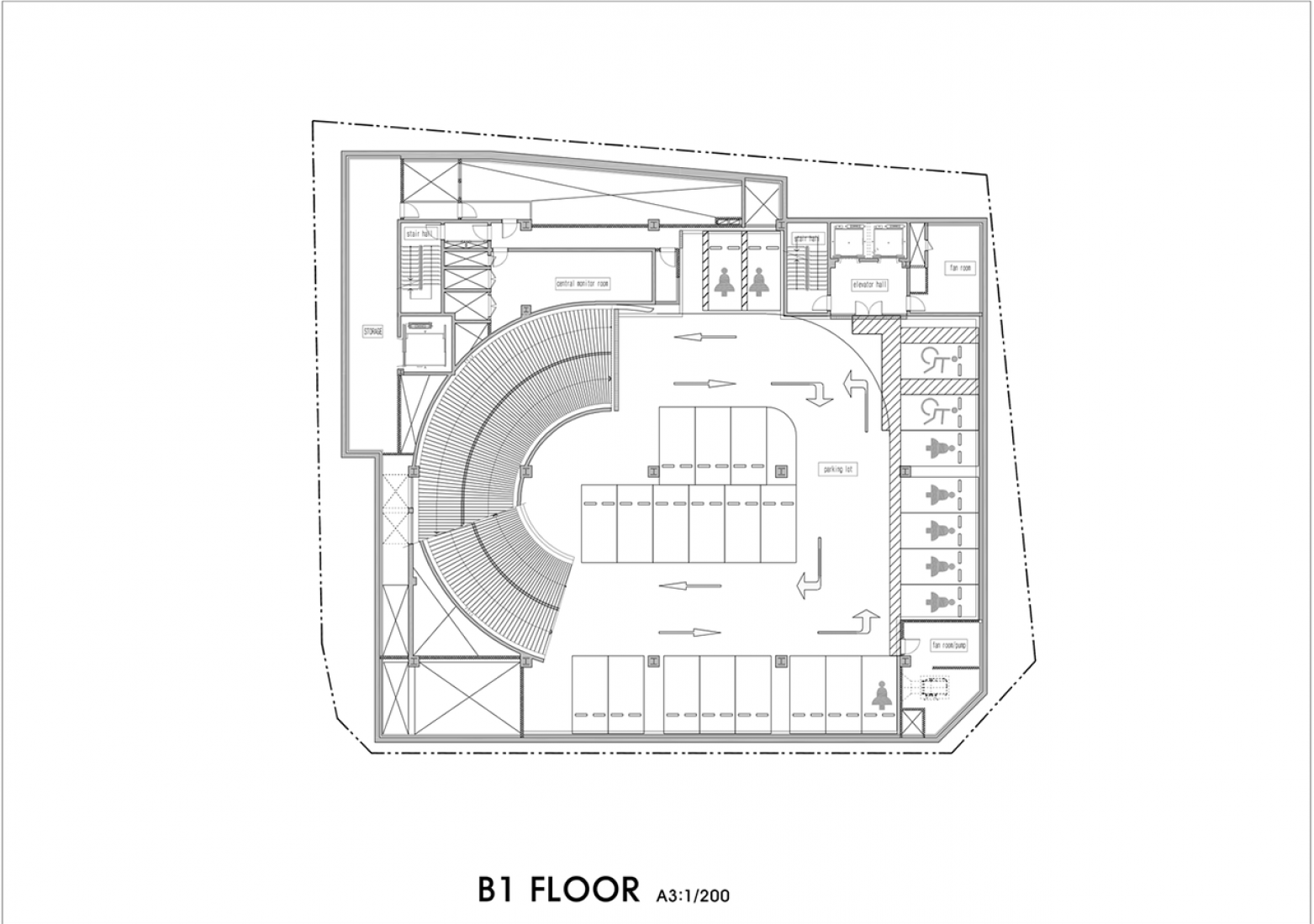 Seongdong Cultural & Welfare Center by UnSangDong Architects. | The ...