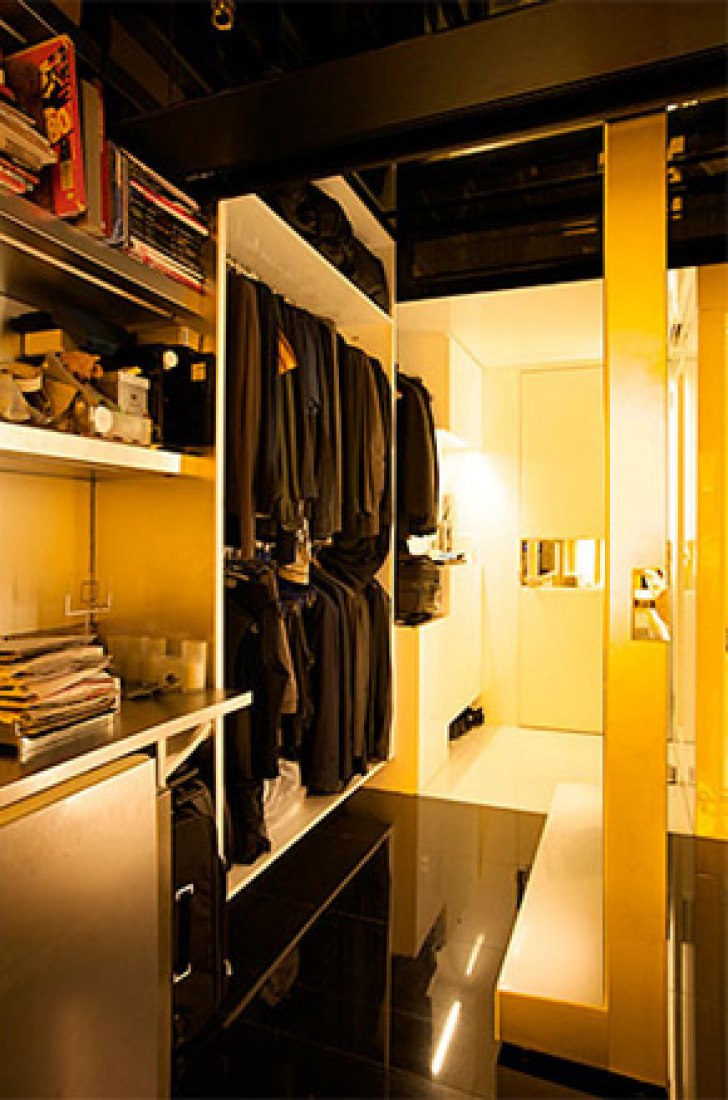 A Tiny Apartment Transforms into 24 Rooms | The Strength of ...