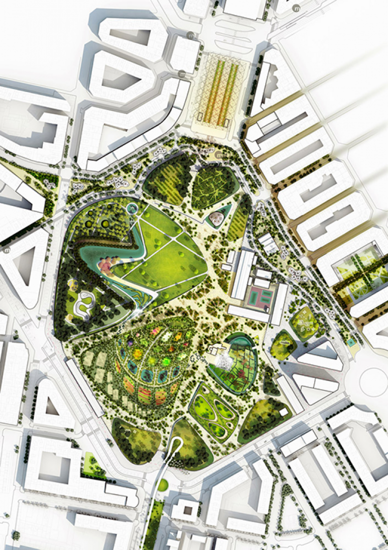 PROPUESTA PARA EL PARQUE CENTRAL DE VALENCIA | Sobre Arquitectura y más ...