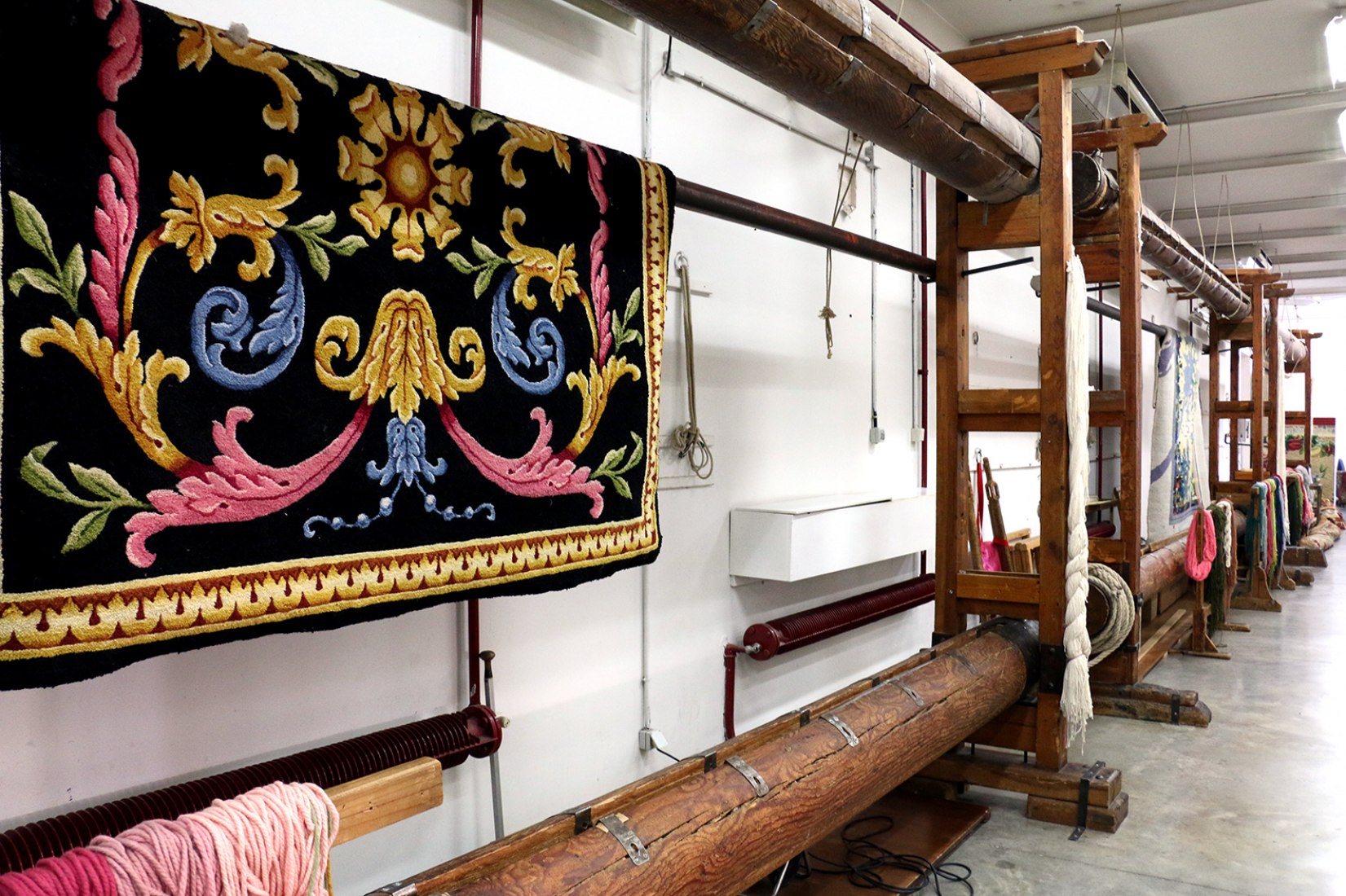 More than 200 years of wooven history in Madrid. Royal Tapestry Factory ...