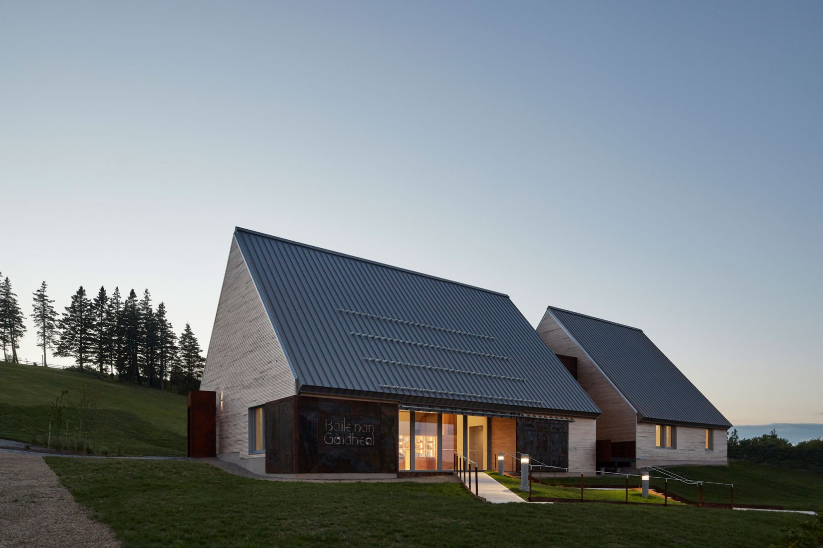 A time travel. Highland Village Interpretive Centre by Abbott Brown ...
