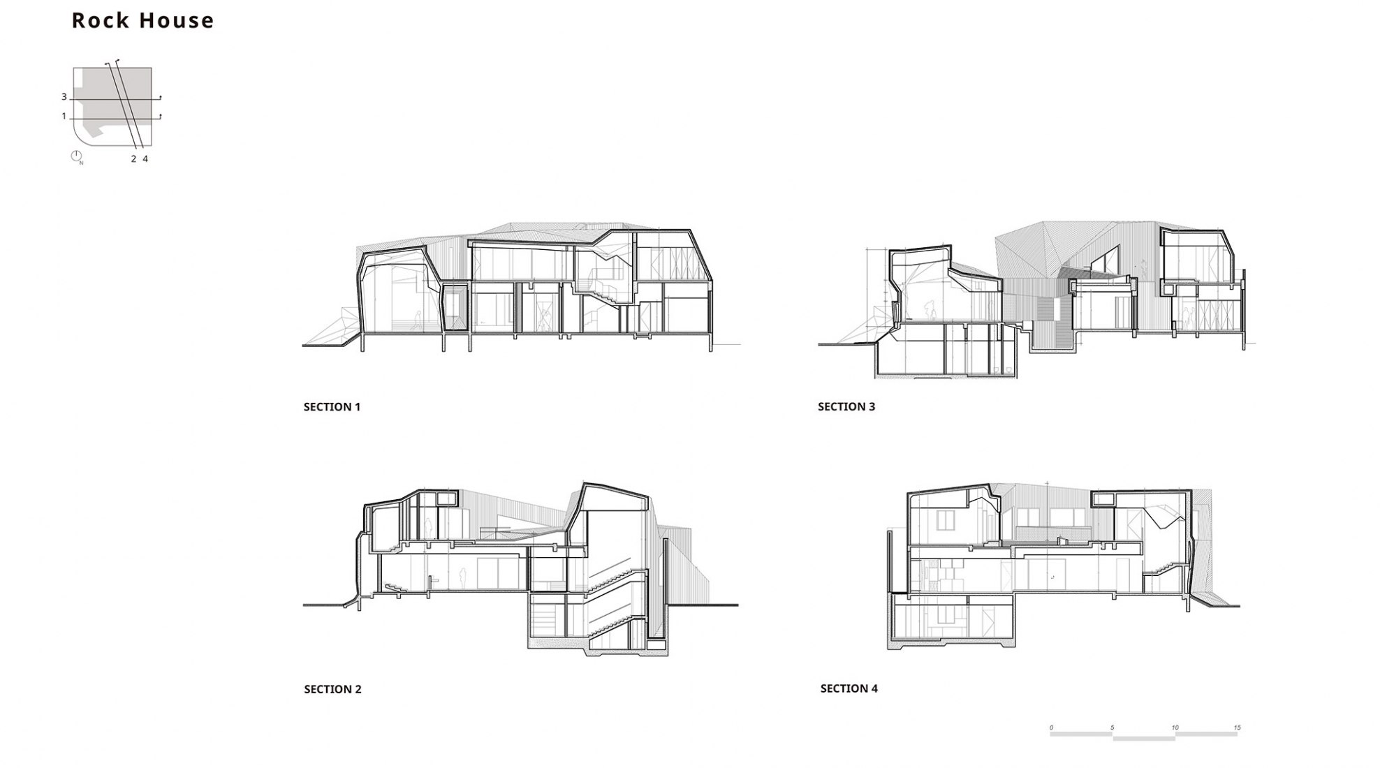 A house vs rock. Rock House by AGi Architects | The Strength of ...