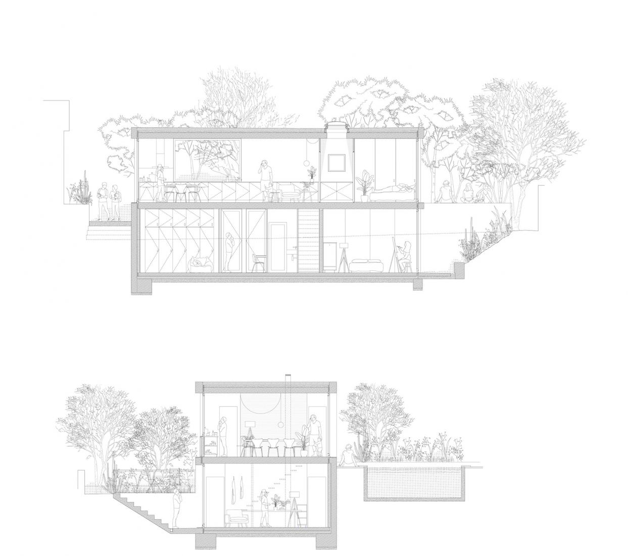 Una casa dentro de otra. Casa MM por Alventosa Morell Arquitectes ...