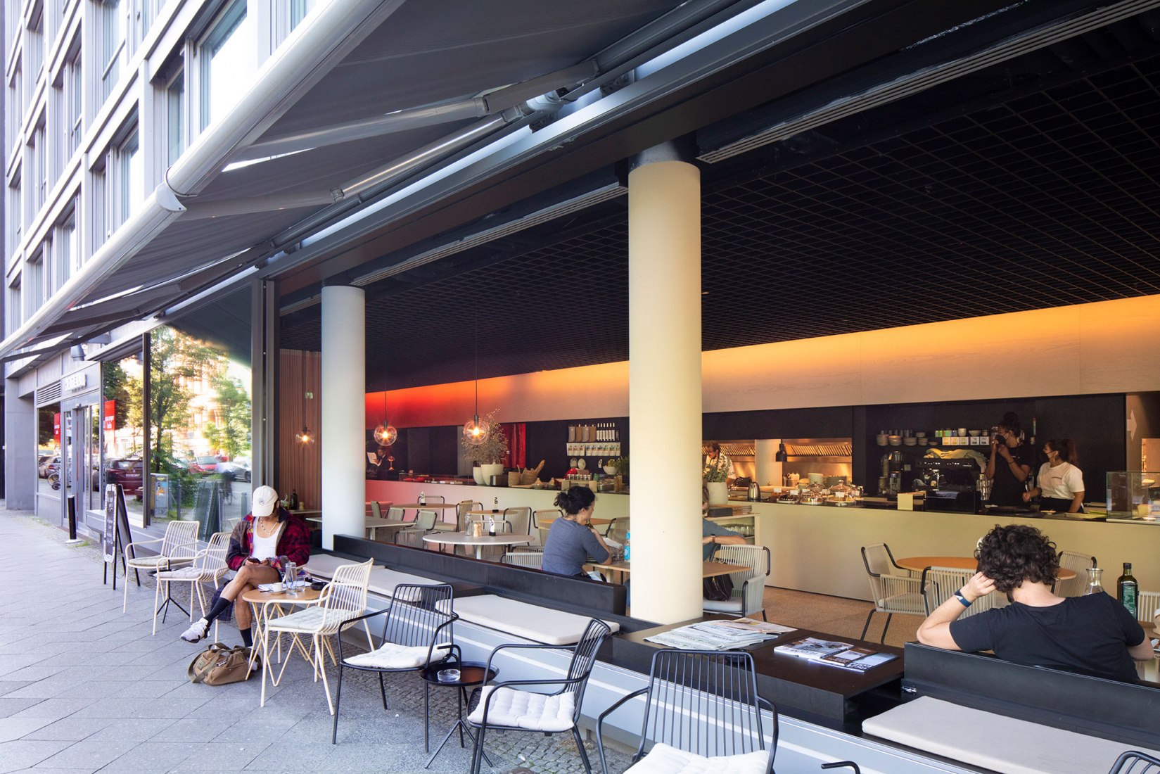 Chameleon concept. Interior design for Casa Camper Berlin by MVRDV ...