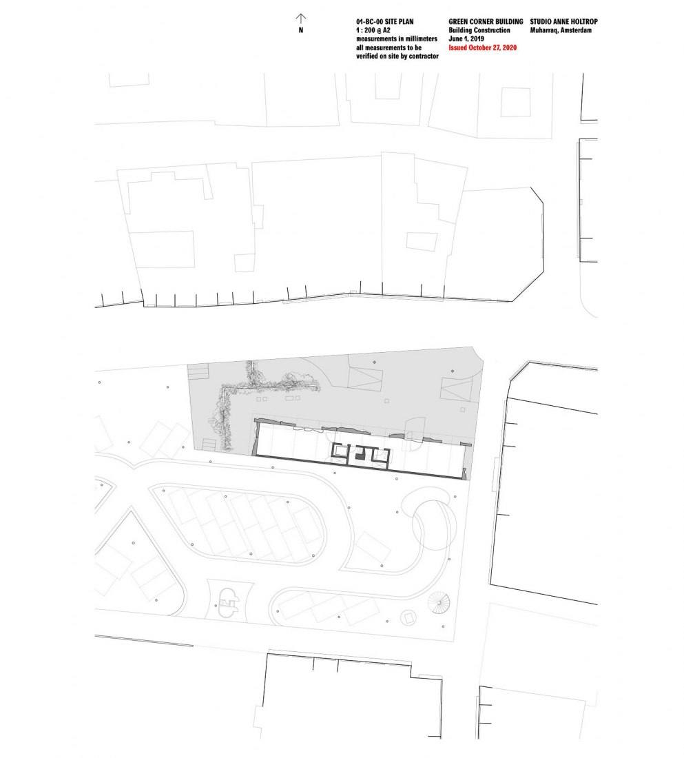 Centro cultural modular. Edificio Green Corner por Studio Anne Holtrop ...
