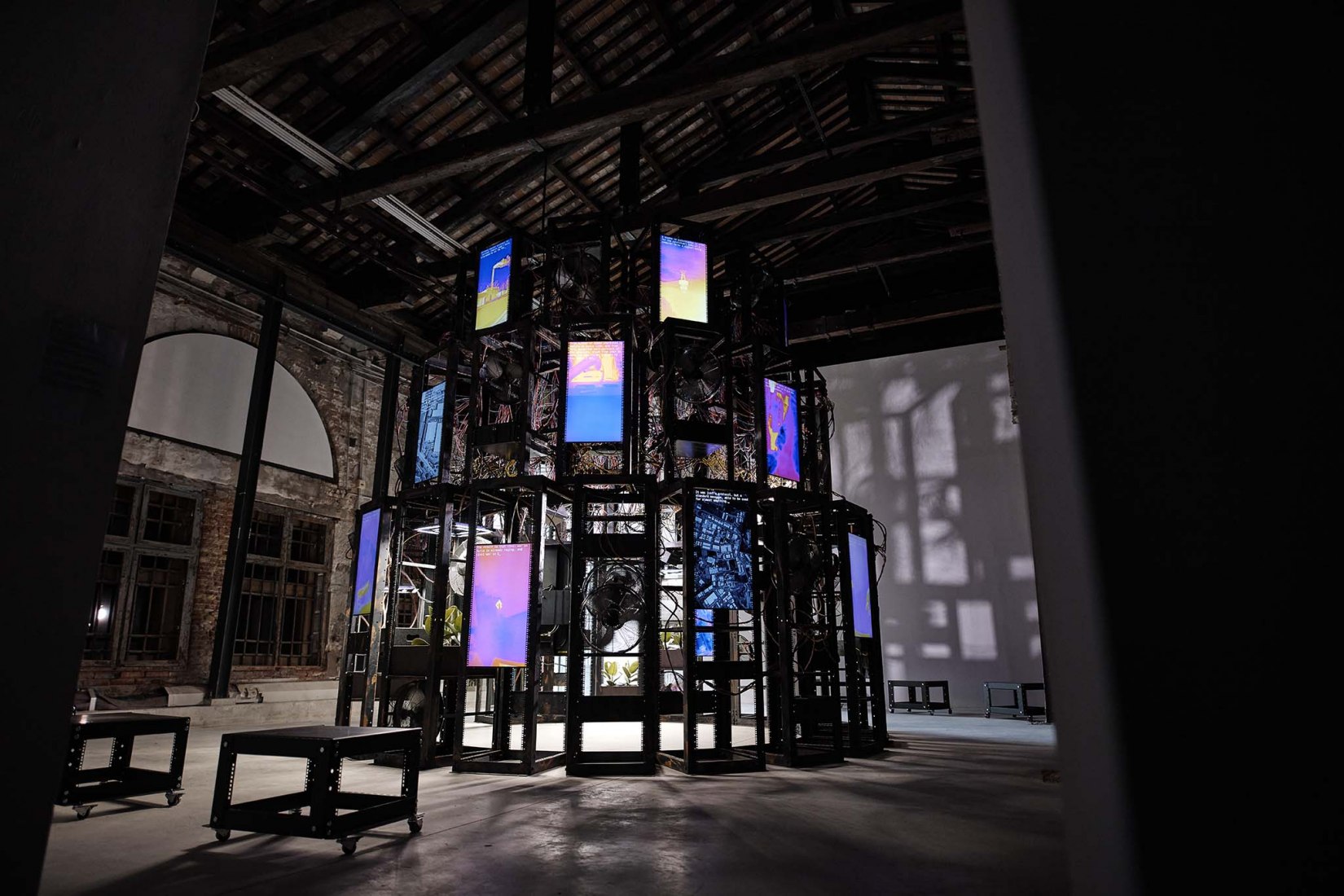 Utopian fantasy of the Cloud. Pavilion of Ireland of La Biennale di ...