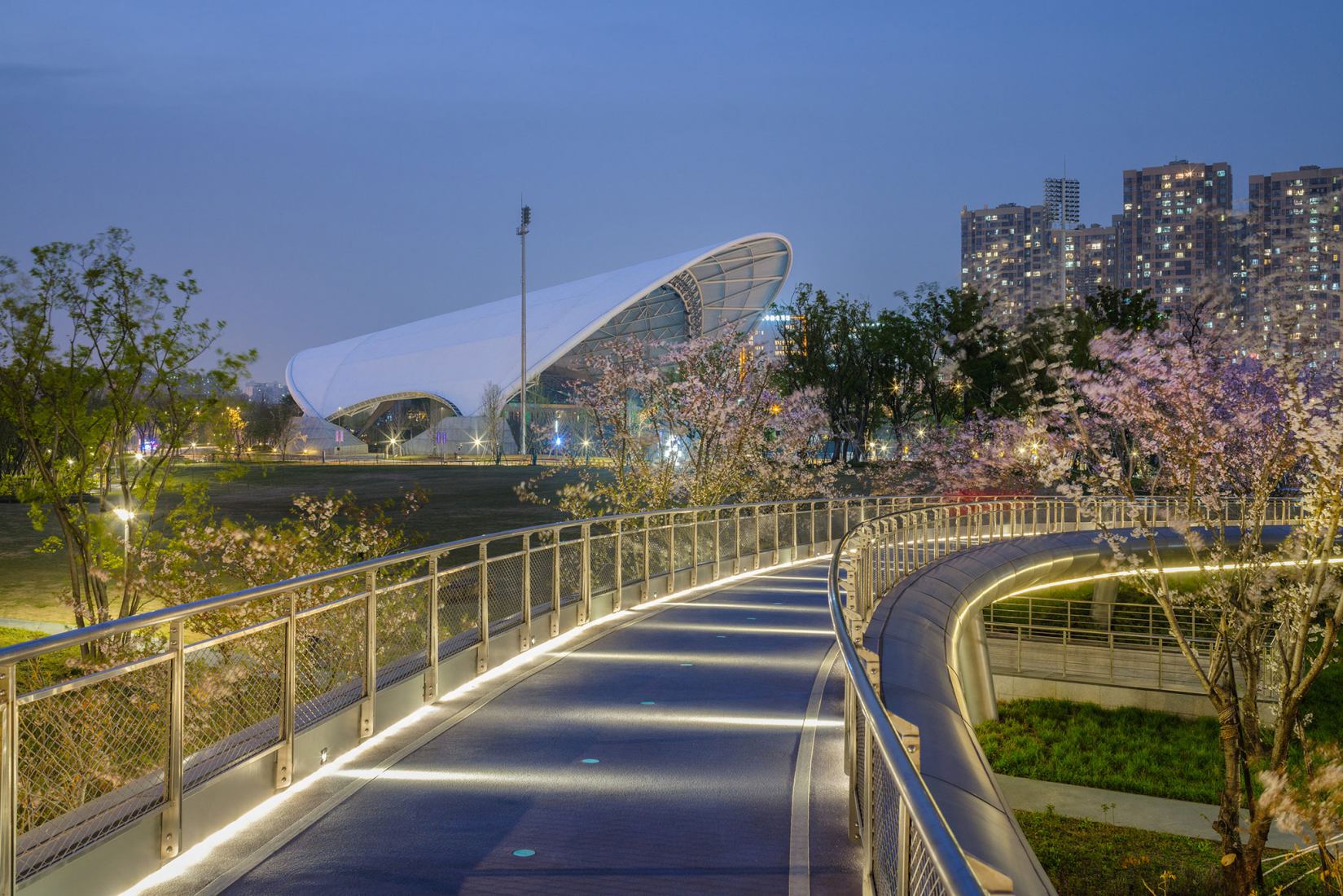 Two intersecting ovals. Field Hockey Stadium by Archi-Tectonics | The ...