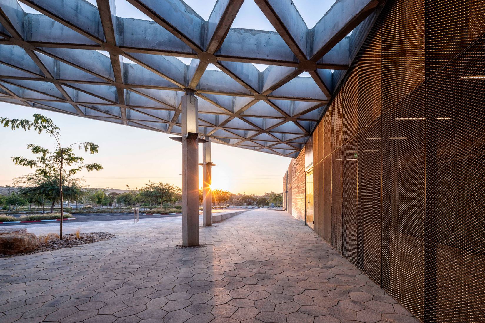 Brutalist roof close to tradition. Midbarium by Asaf Lerman | The ...