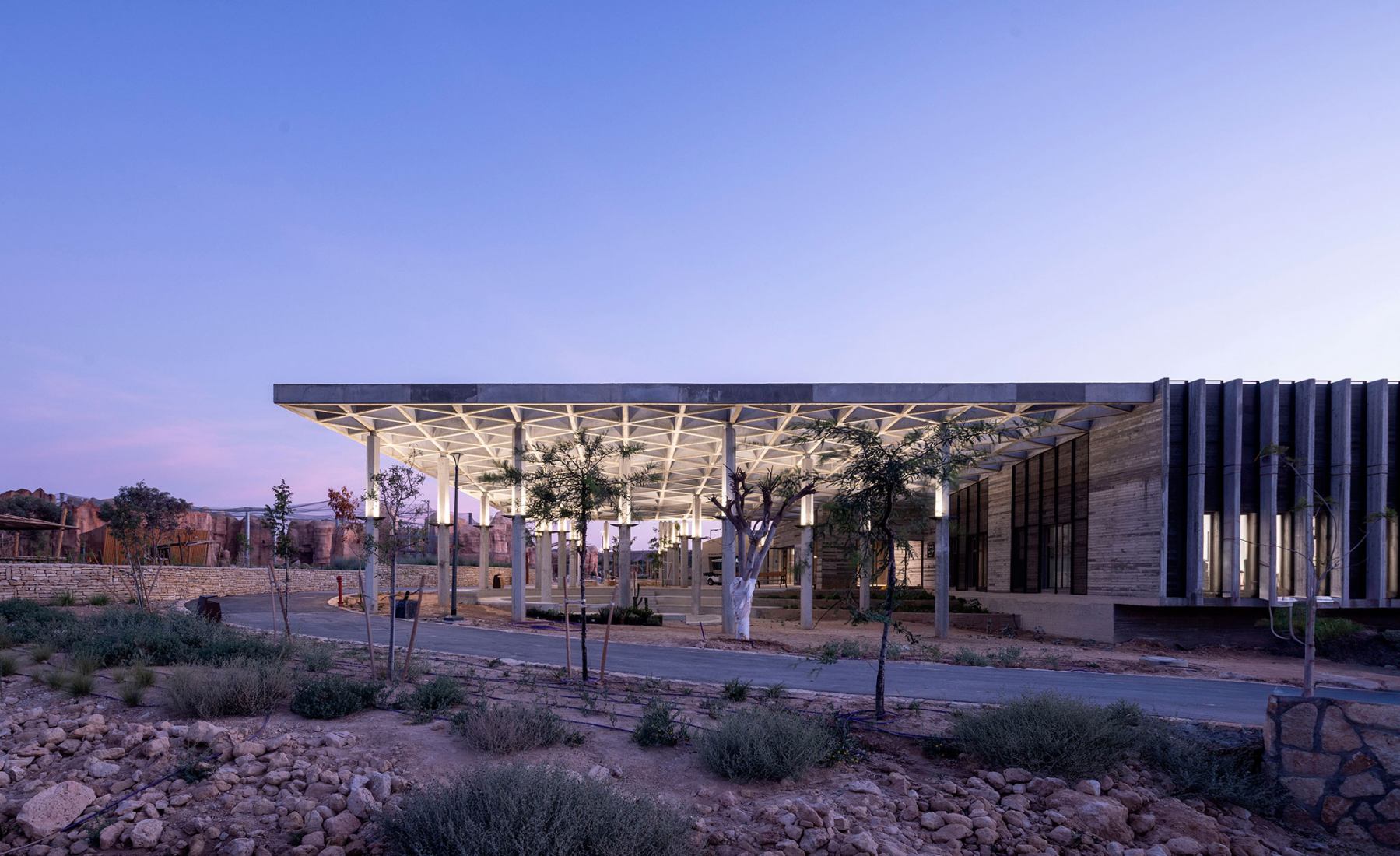 Brutalist roof close to tradition. Midbarium by Asaf Lerman | The ...