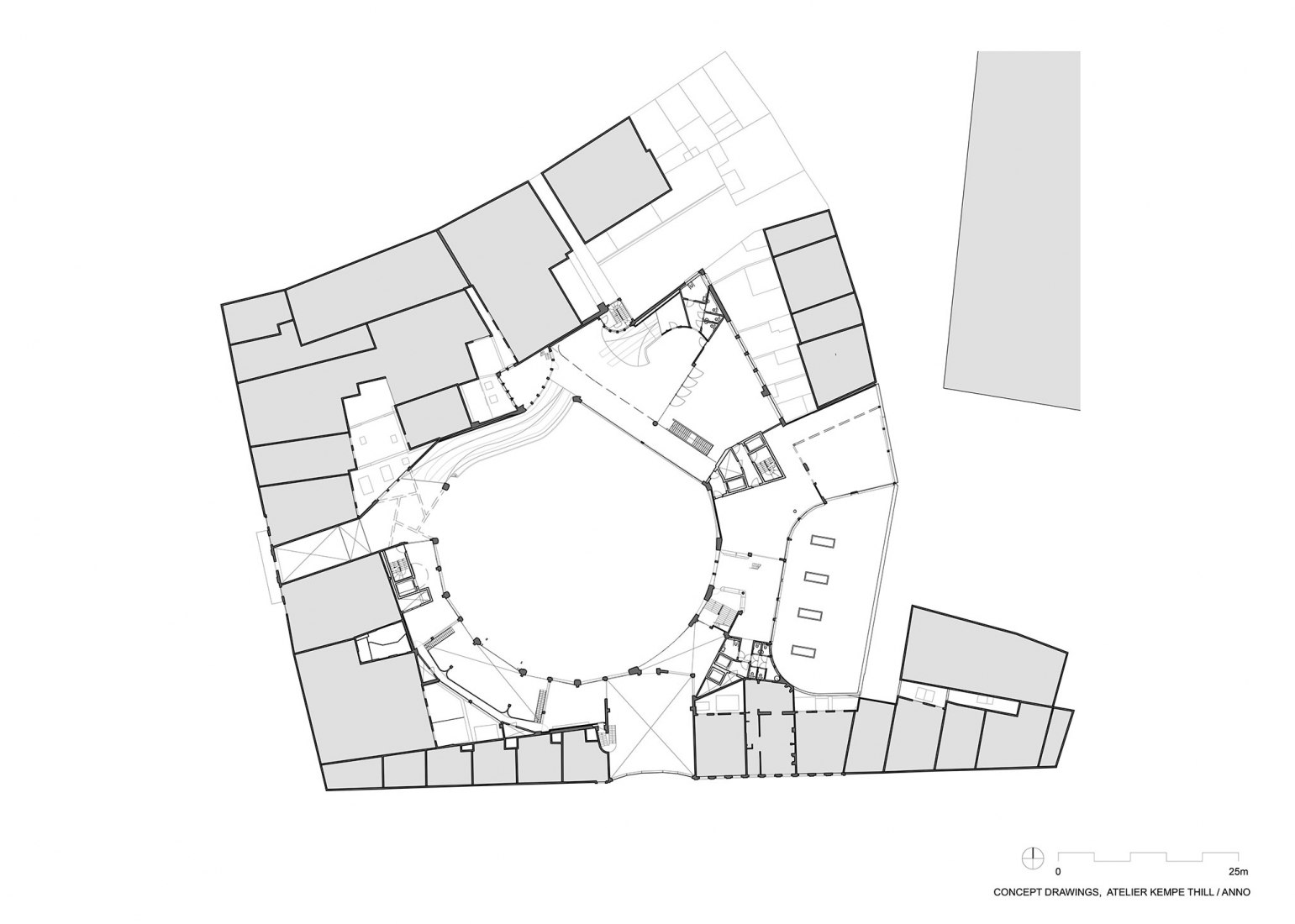 Romantic renovation of historic building. Wintercircus Mahy by Atelier ...