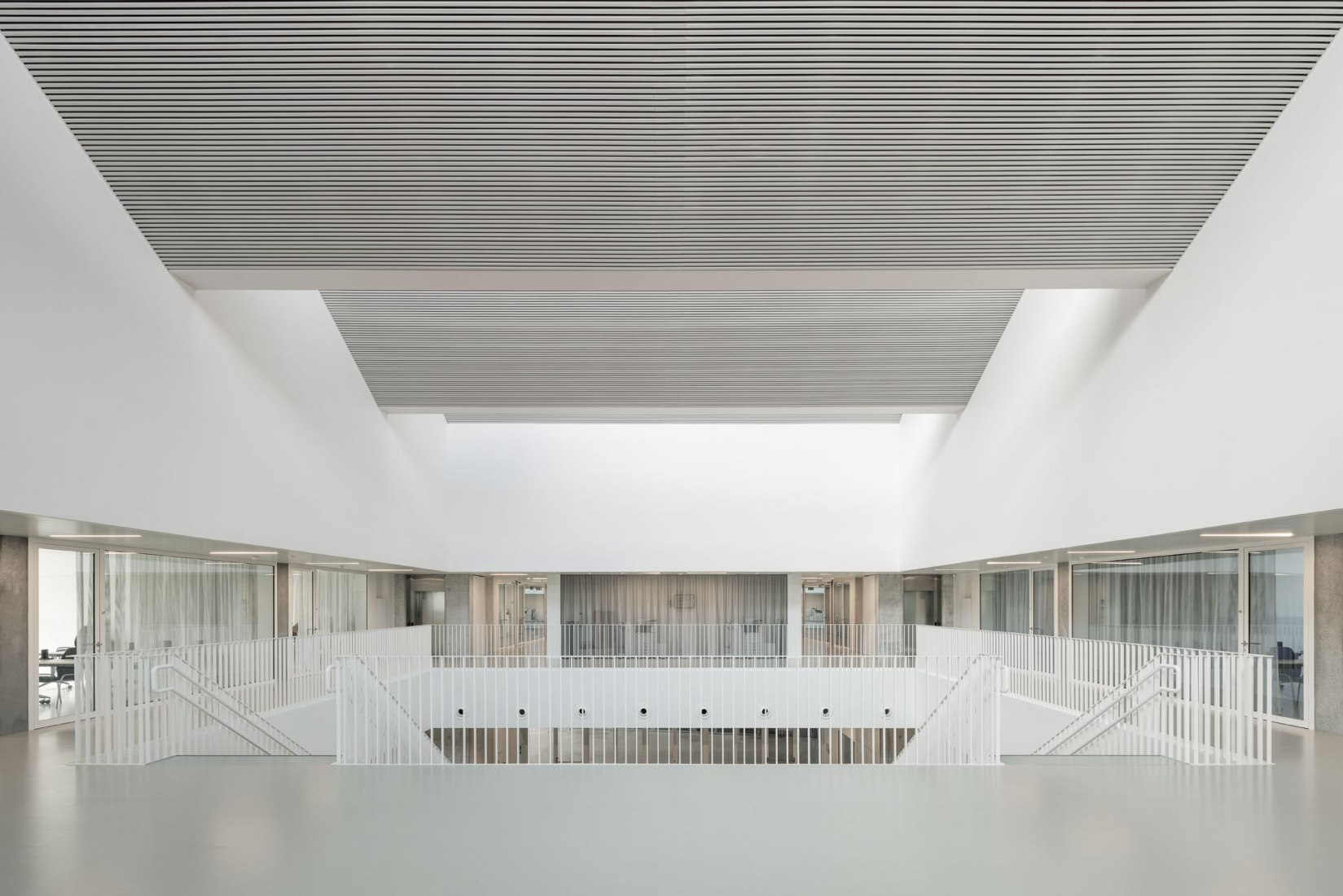 School for Belgian railway infrastructure. Infrabel Academy by Atelier ...