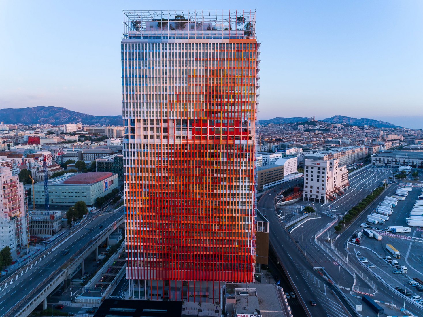 La Marseillaise, great tricolor skyscraper by Jean Nouvel | The ...