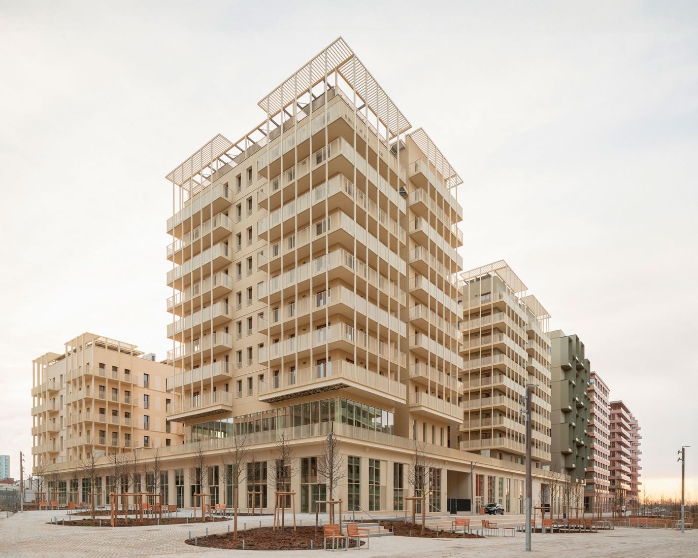 La importancia del contexto. Lote E2B de la Villa de Atletas por CoBe Architecture et Paysage ...