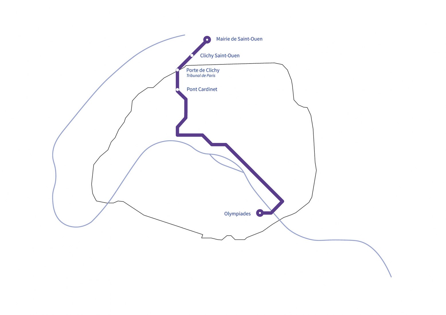 New extension of Line 14 to Mairie de Saint-Ouen by AZC Architectes ...