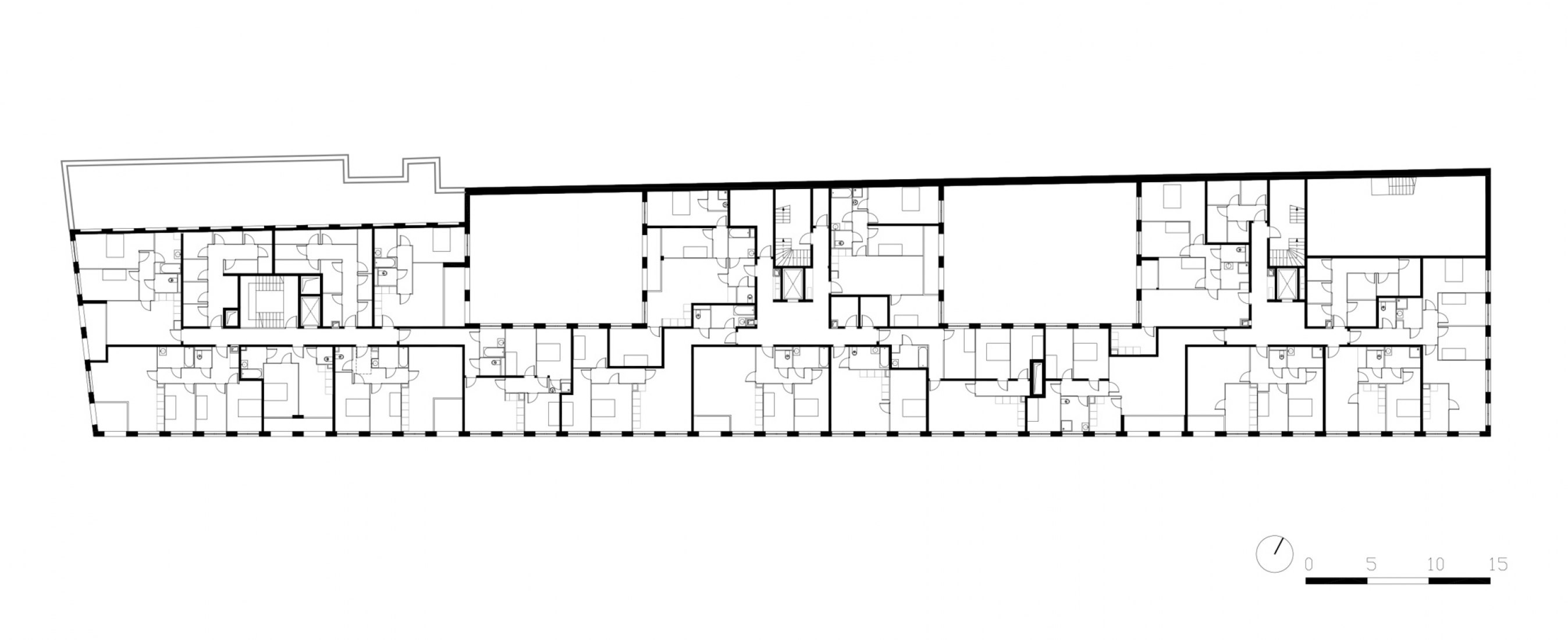 Terrace 9 housing and office building by AZC | The Strength of ...