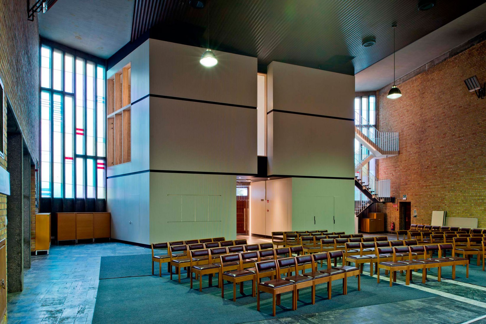 Dialogue and conversion into a place of worship. Blaisant church by B ...