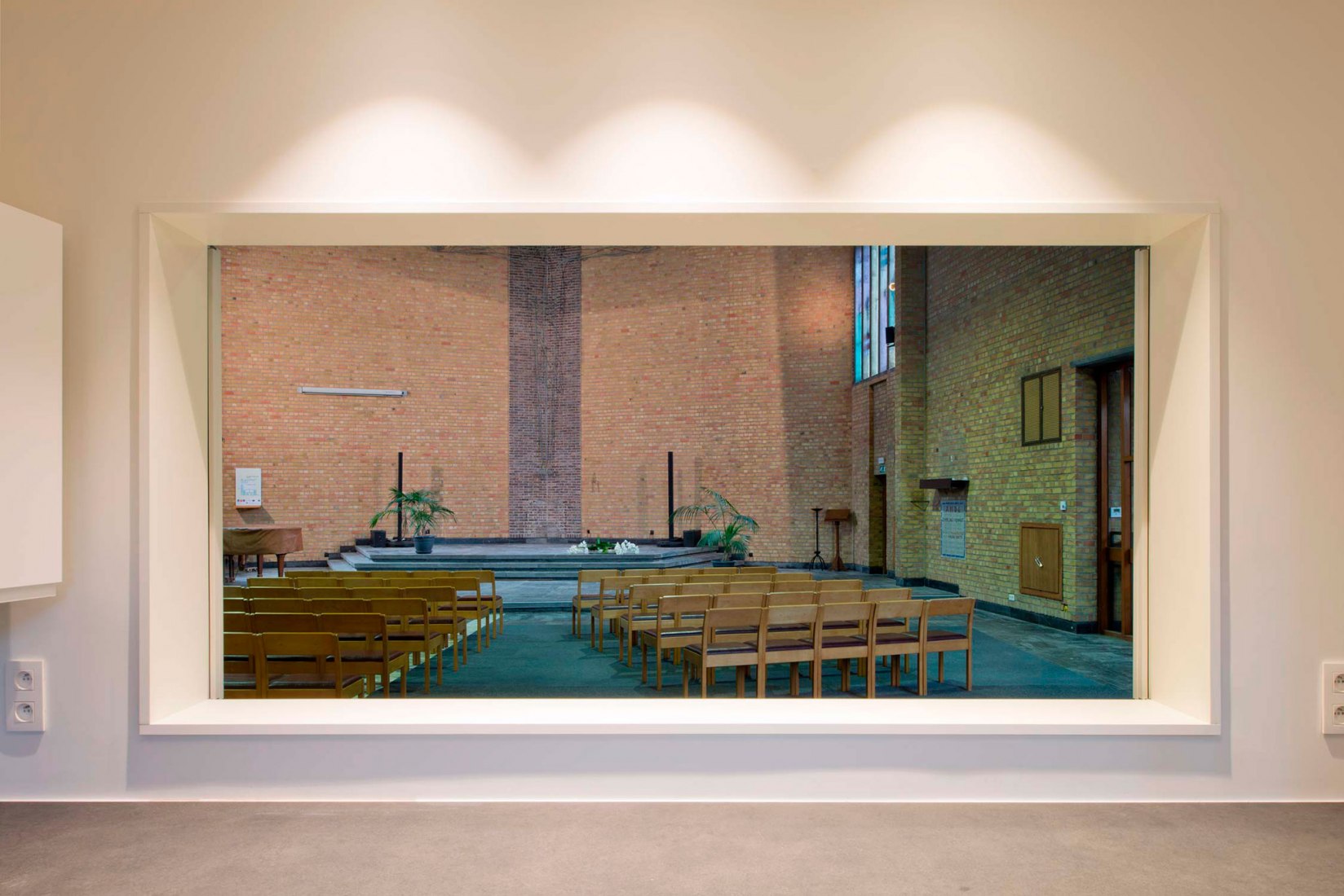 Dialogue and conversion into a place of worship. Blaisant church by B ...