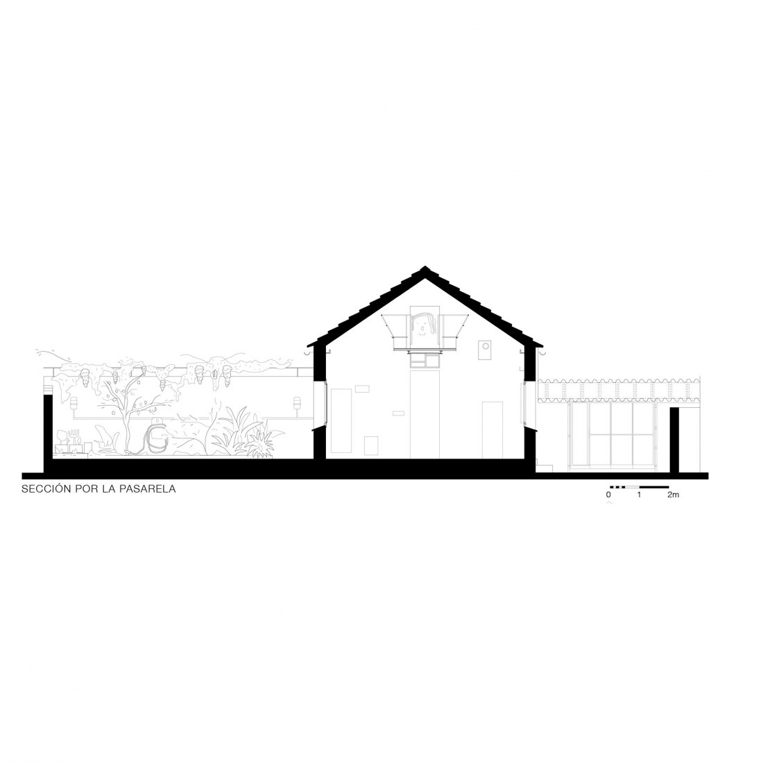 Reforma de una pequeña casa en hilera por Pía Mendaro | Sobre ...
