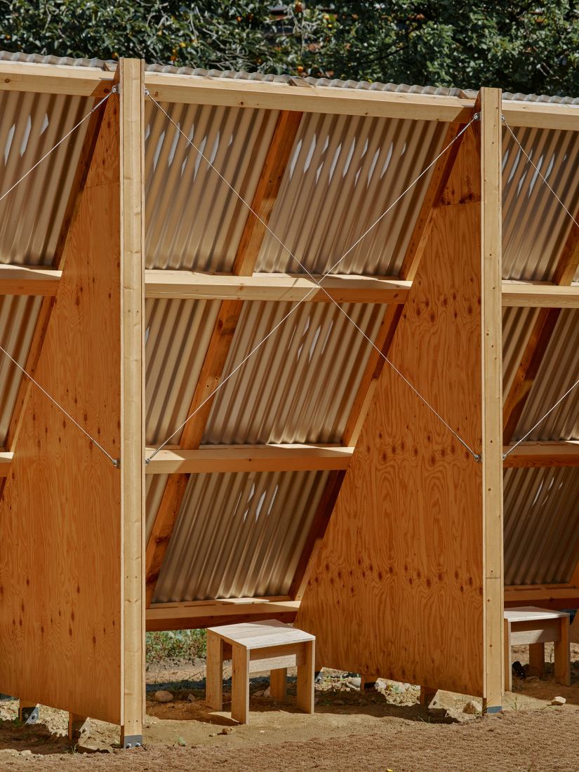 Un vacío dentro de otro. La habitación al aire libre por Frank Barkow y ...