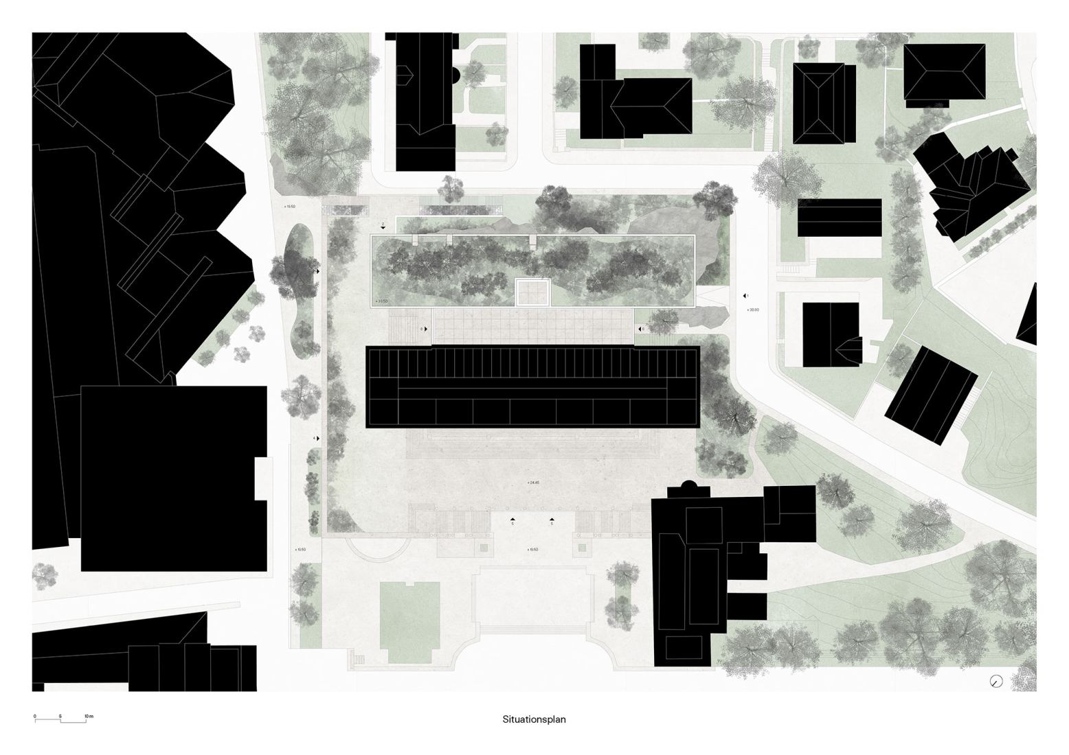 An intervention with a historical character. Gothenburg Art Museum by ...