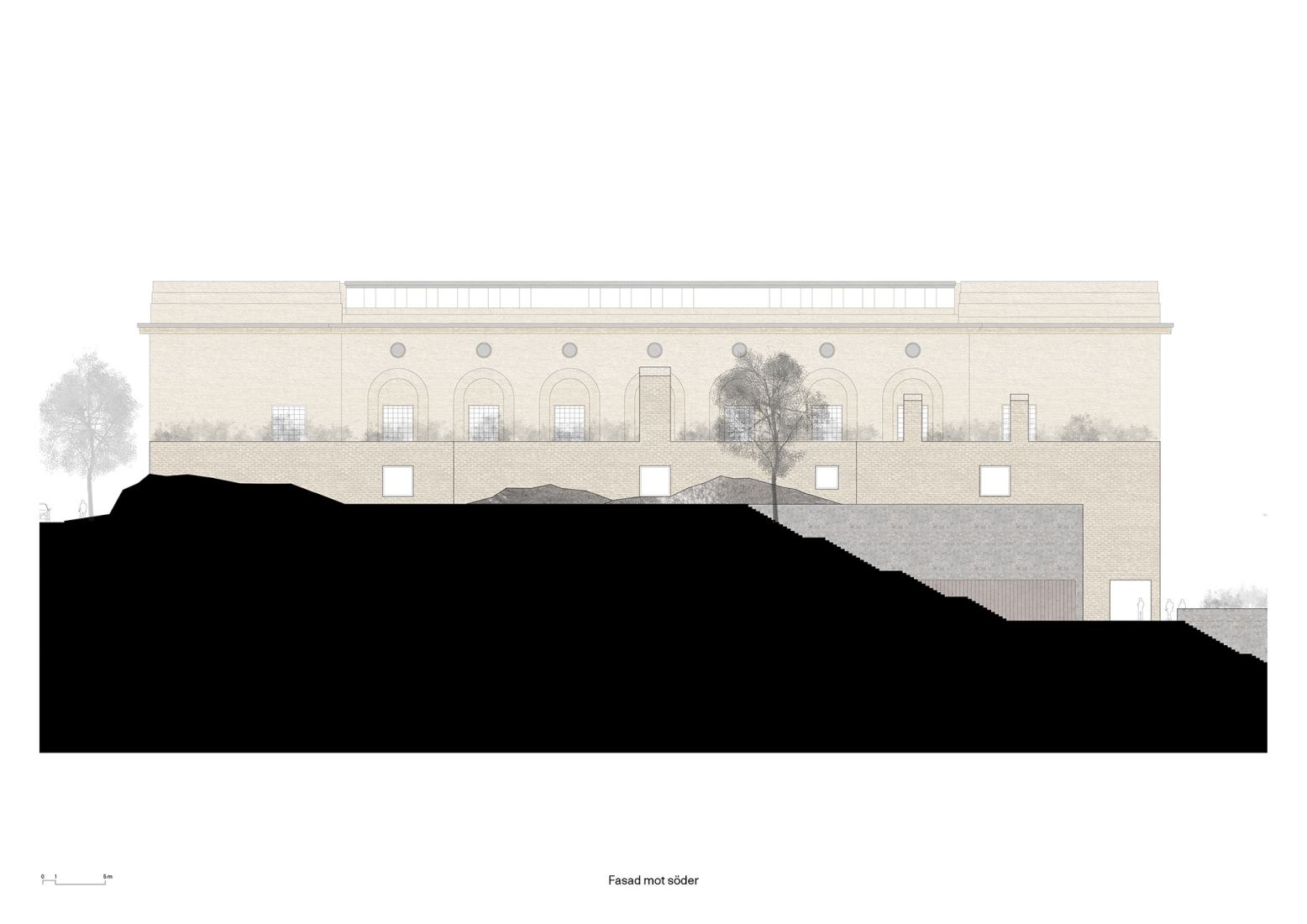 An intervention with a historical character. Gothenburg Art Museum by ...