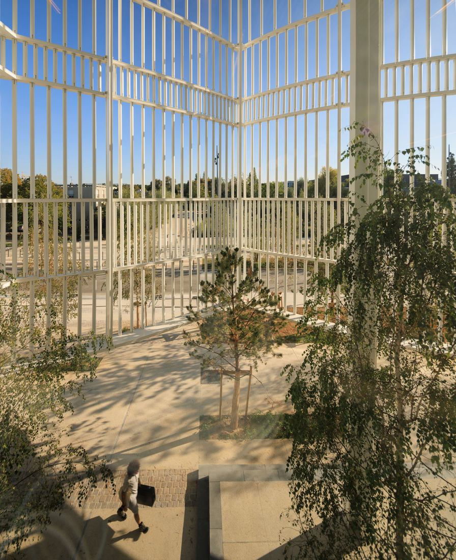 A journey of permeable spaces. LUMEN University of Saclay by Beaudouin ...