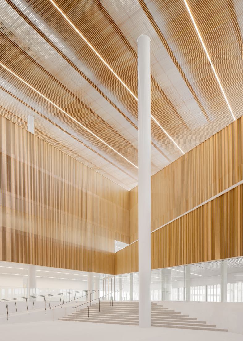 A journey of permeable spaces. LUMEN University of Saclay by Beaudouin ...