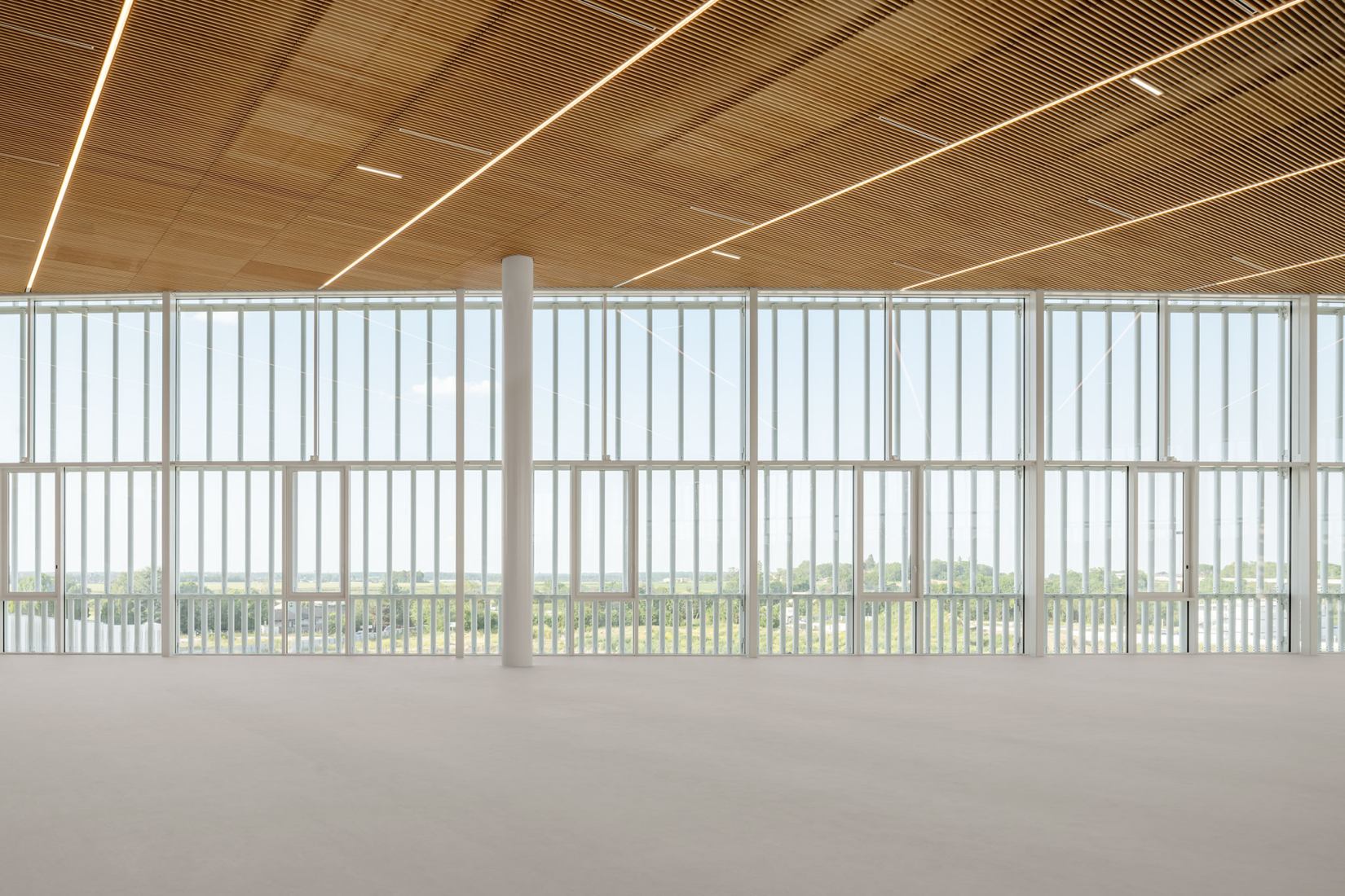 A journey of permeable spaces. LUMEN University of Saclay by Beaudouin ...