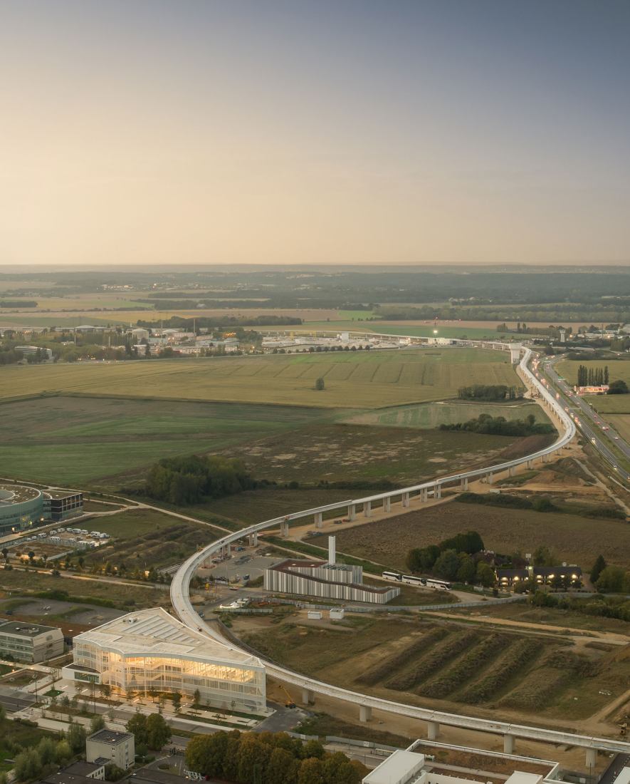 A journey of permeable spaces. LUMEN University of Saclay by Beaudouin ...