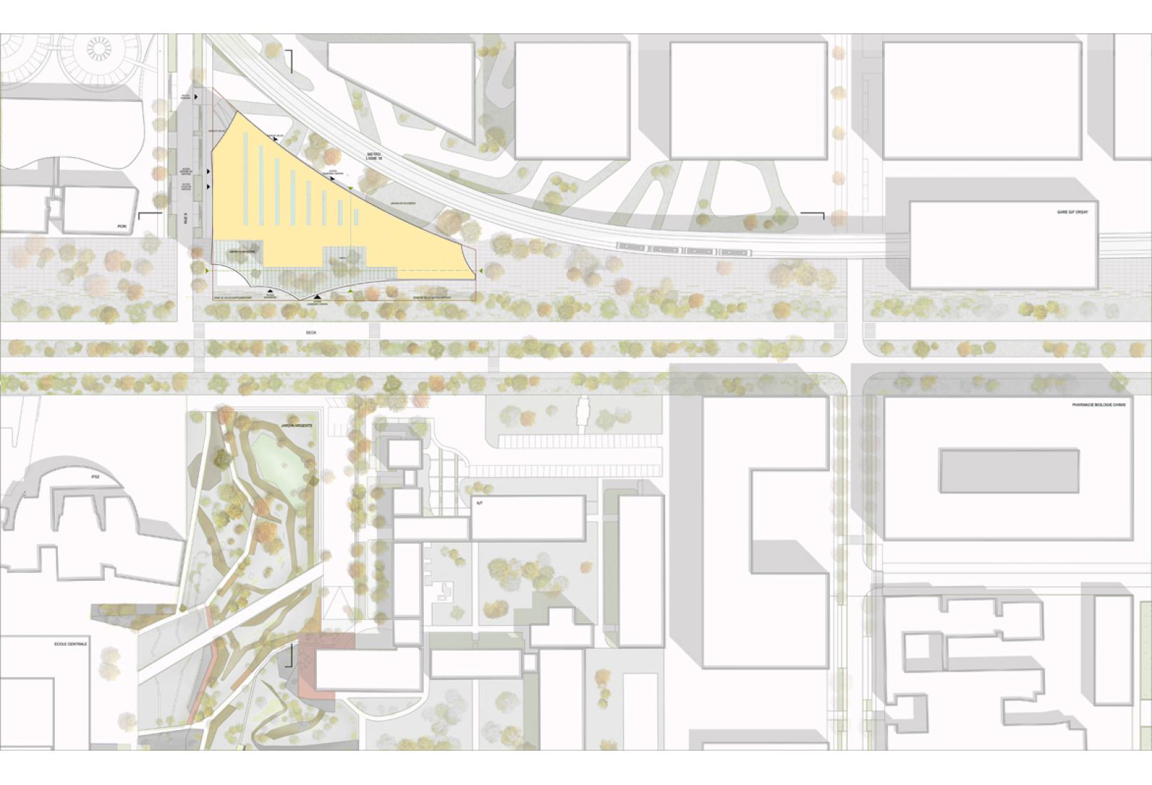 A journey of permeable spaces. LUMEN University of Saclay by Beaudouin ...