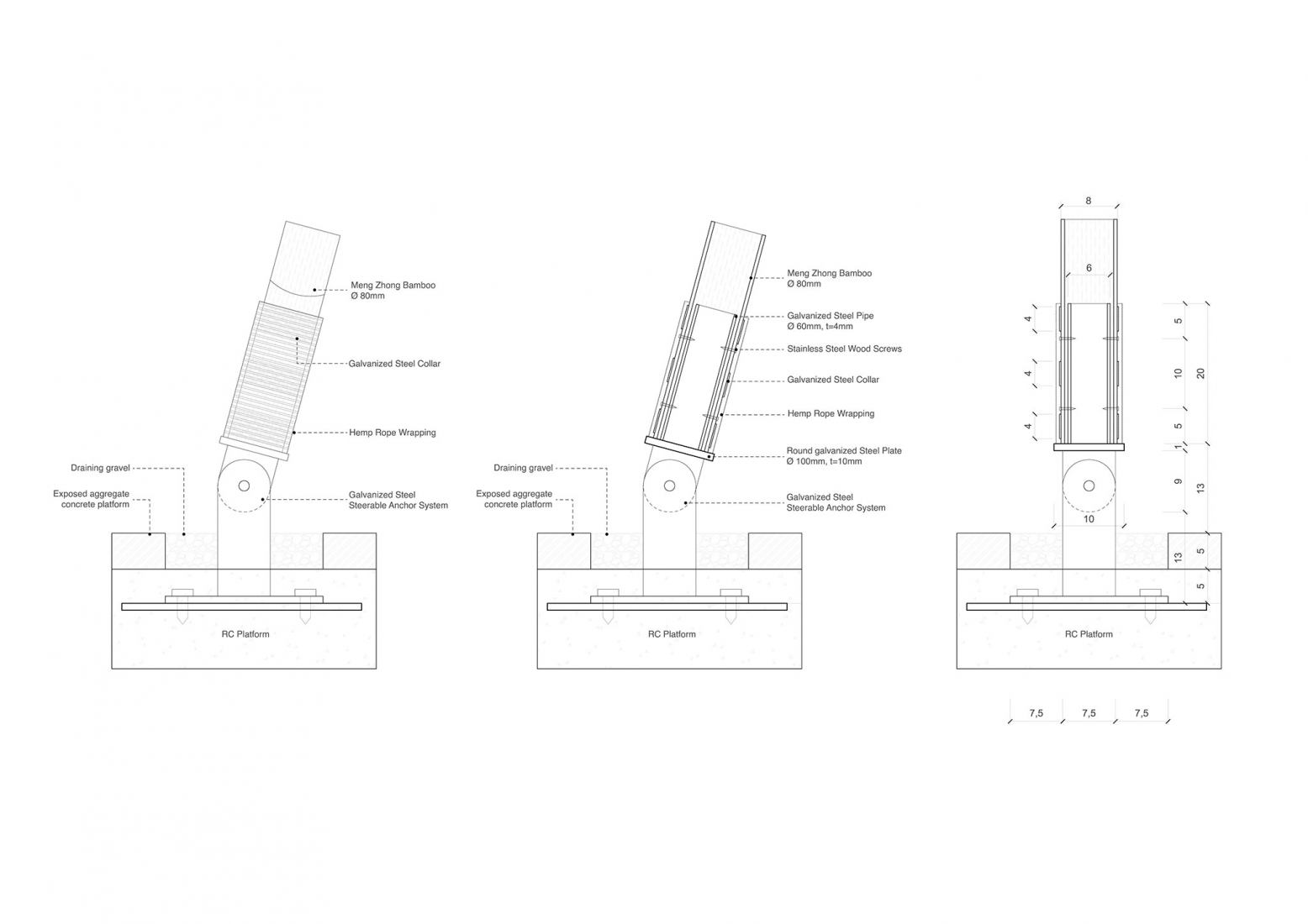 Bamboo as protagonist. Clear Water Tea House by Behet Bondzio Lin ...