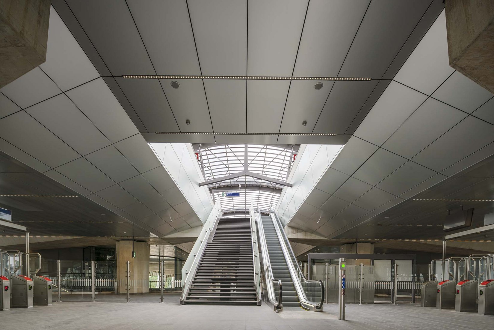 Seven new metro stations. City of Amsterdam North-South metro line by ...