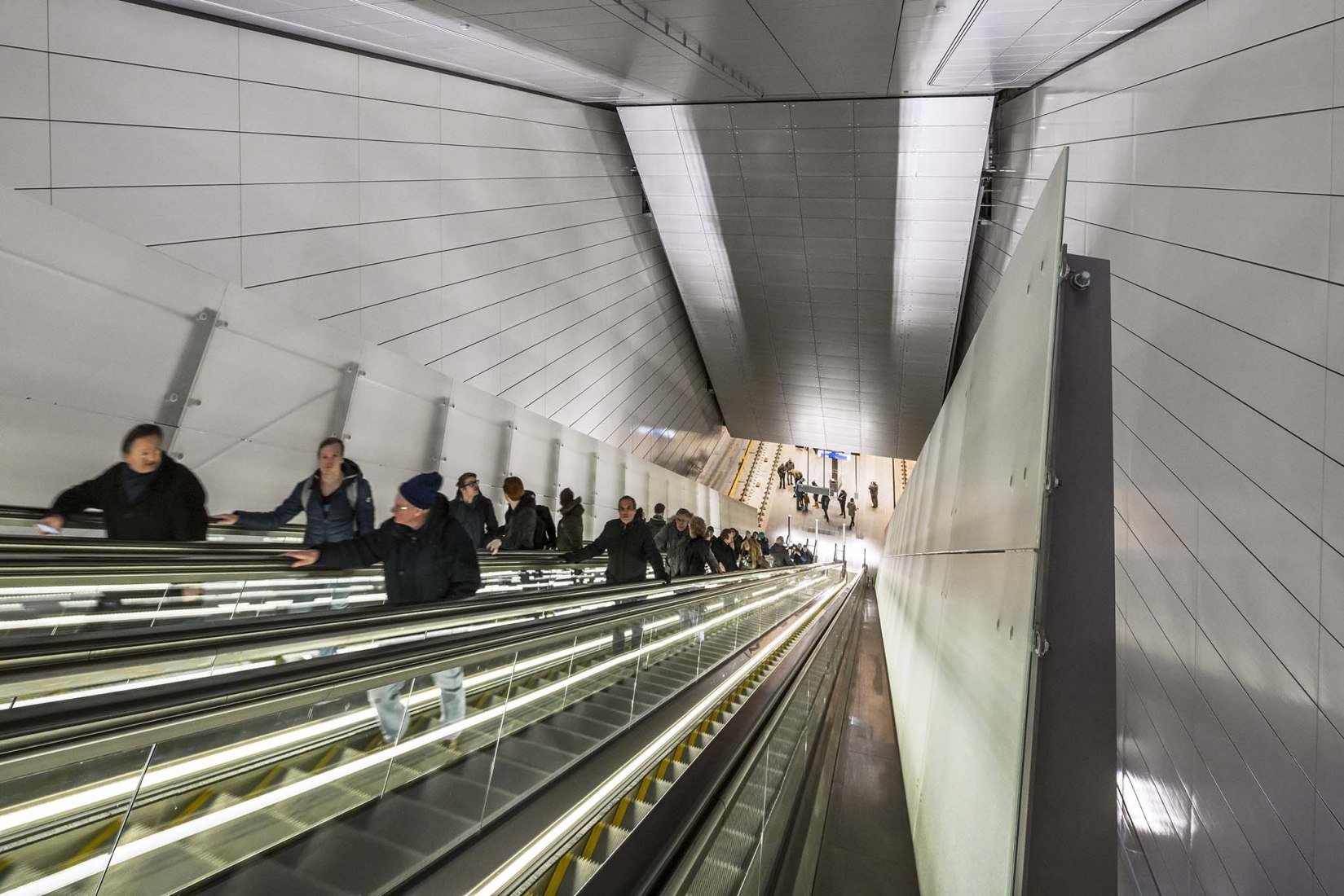 Seven new metro stations. City of Amsterdam North-South metro line by ...