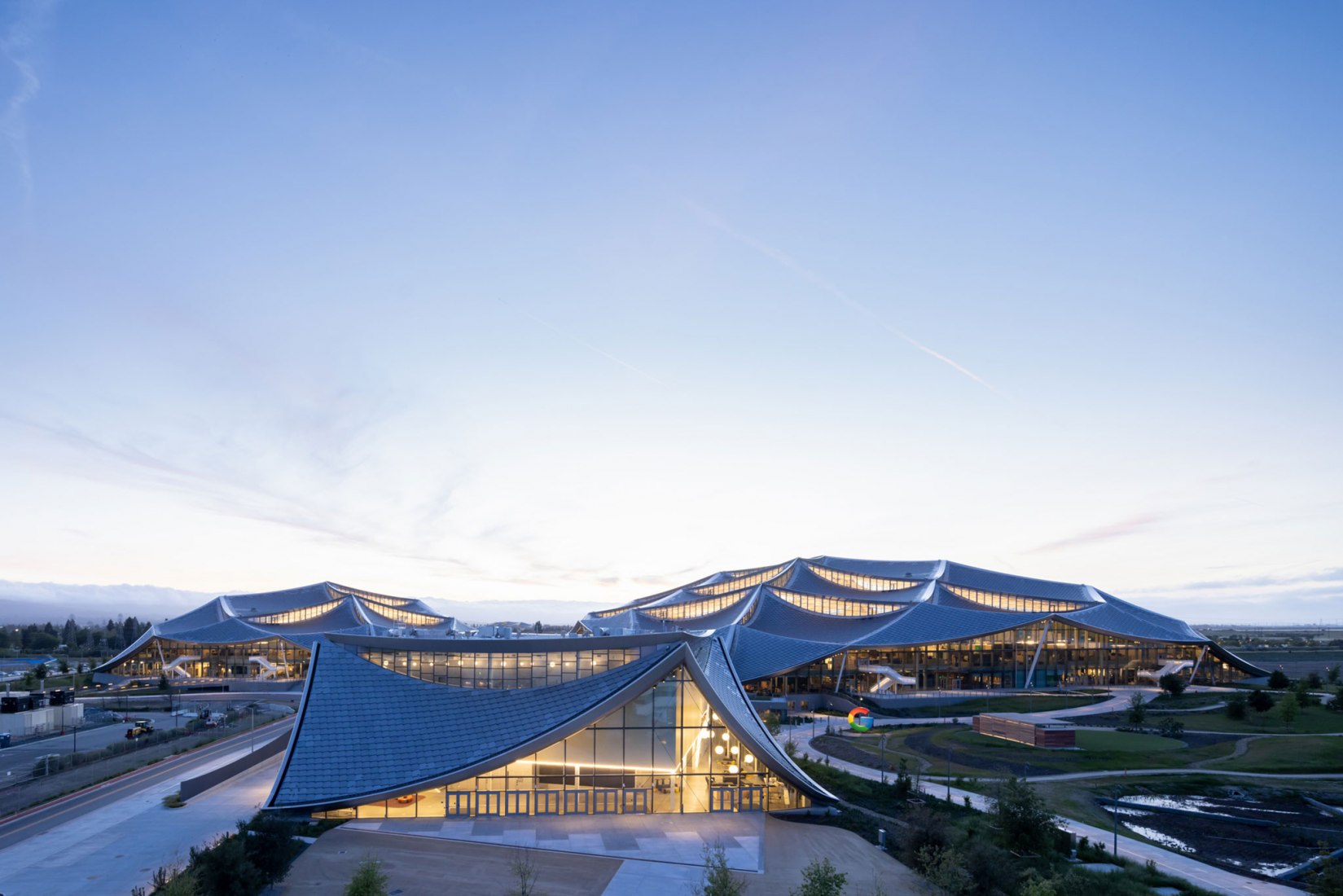New step in sustainability. Google Bay View Campus by BIG + Heatherwick ...
