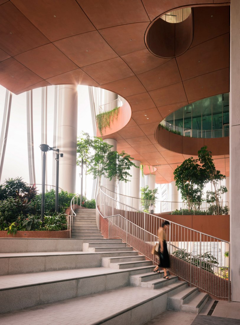 Biophilic skyscraper in Singapore. CapitalSpring by Bjarke Ingels Group ...