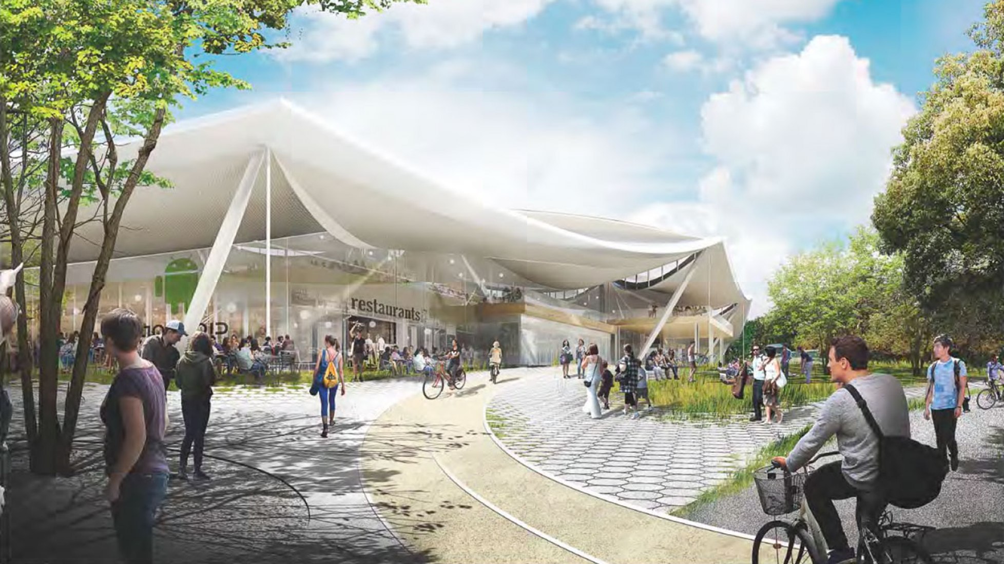 New plans by BIG and Heatherwick, for new Google headquarters in ...