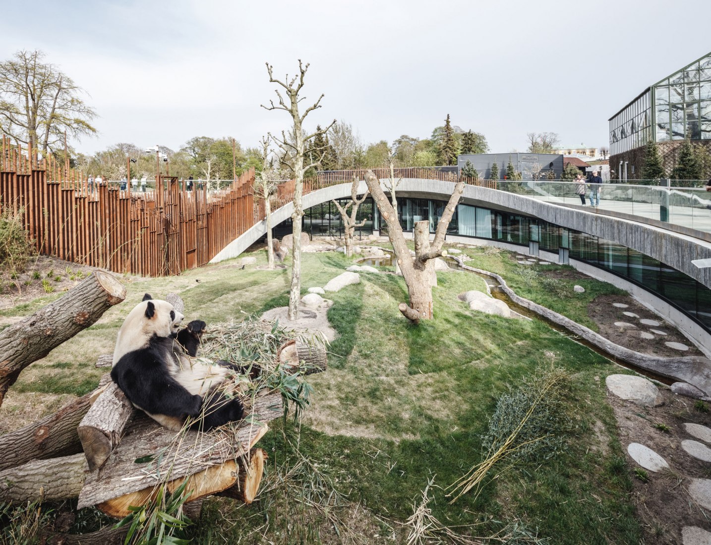 Yin-Yang Shaped Panda house for the Copenhagen Zoo by BIG | The ...