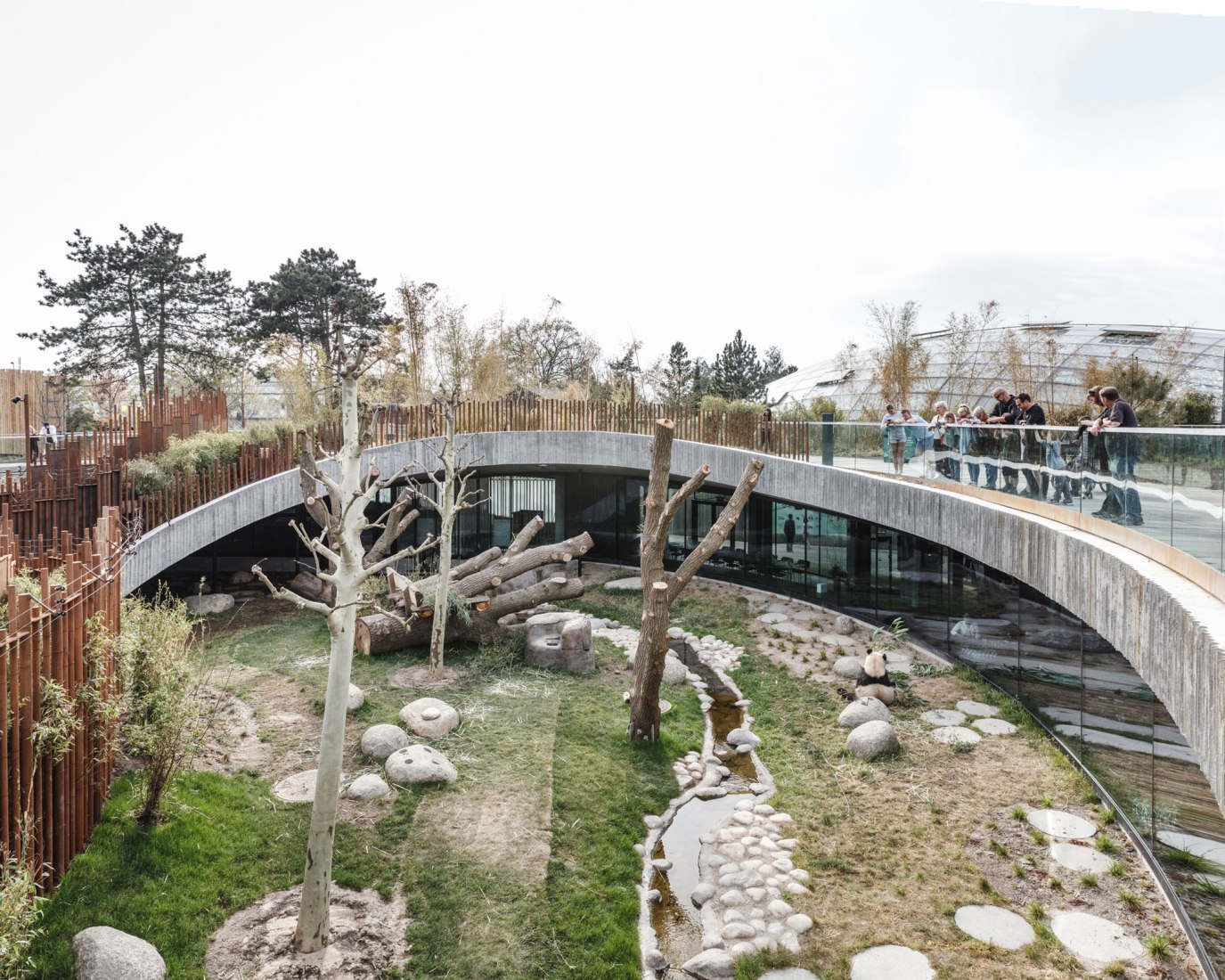 Yin-Yang Shaped Panda house for the Copenhagen Zoo by BIG | The ...