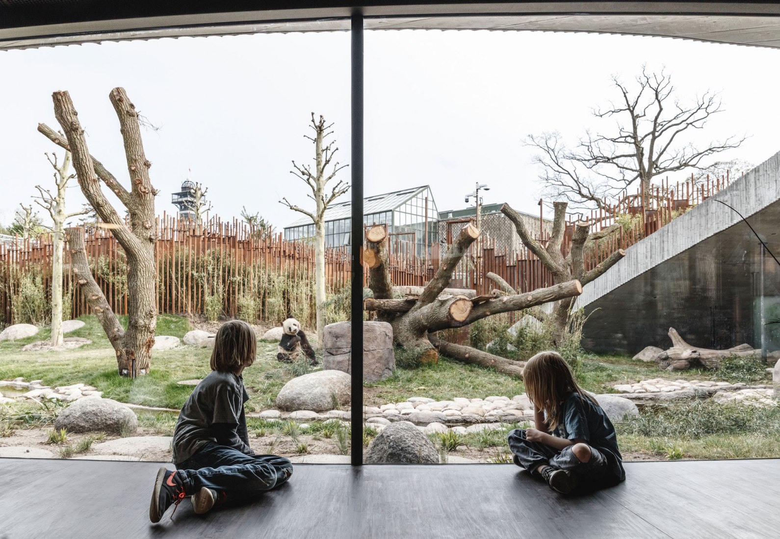Yin-Yang Shaped Panda house for the Copenhagen Zoo by BIG | The ...