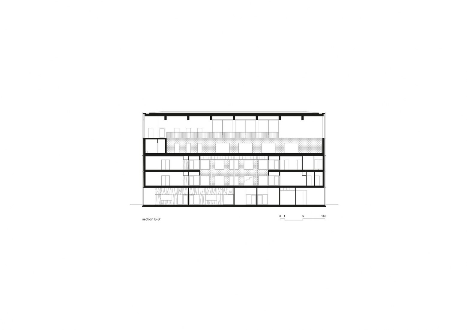 Open and vertical density. Melopee School by XDGA | The Strength of ...